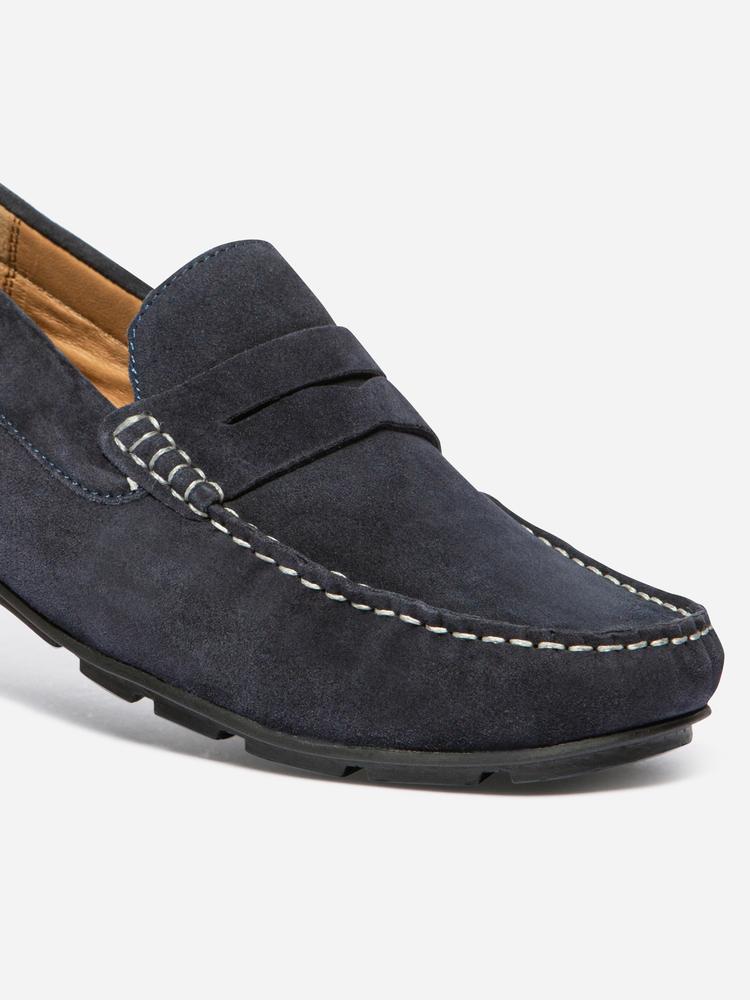 TBS Mocassins Mocassins SADILAC TAN homme bleu | Sarenza France