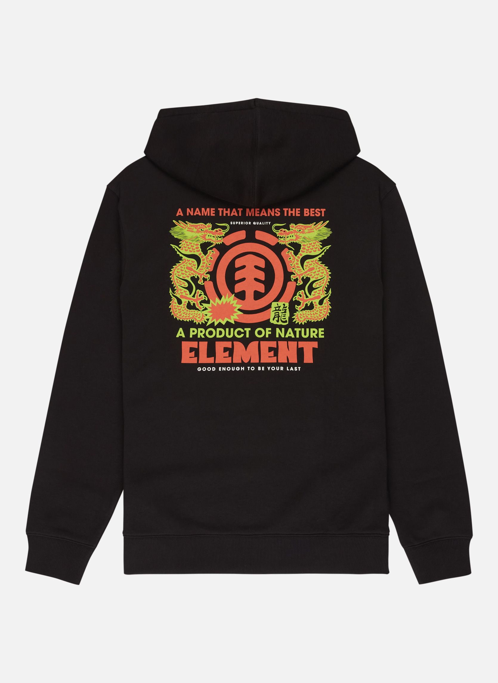 Element Sweats à capuche Element Enough homme noir | Sarenza France