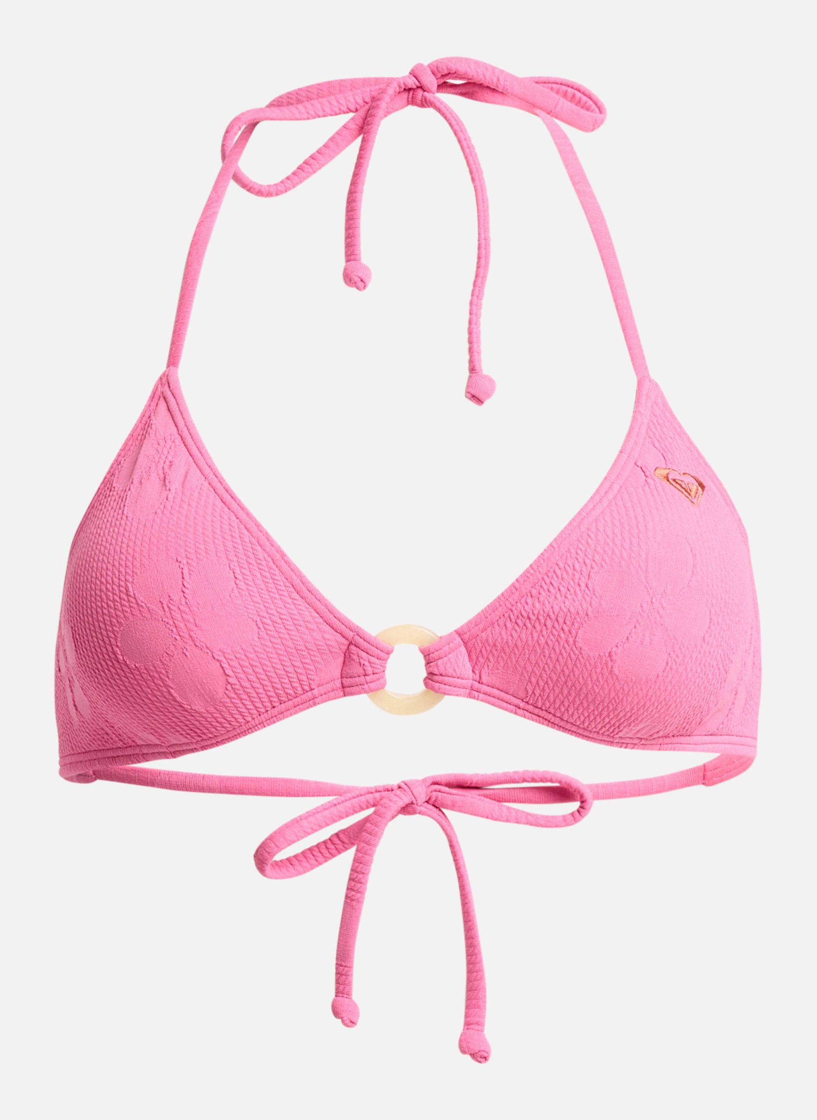 Roxy Hauts de maillot triangle Roxy Paradise Fixed Tri femme rose ...