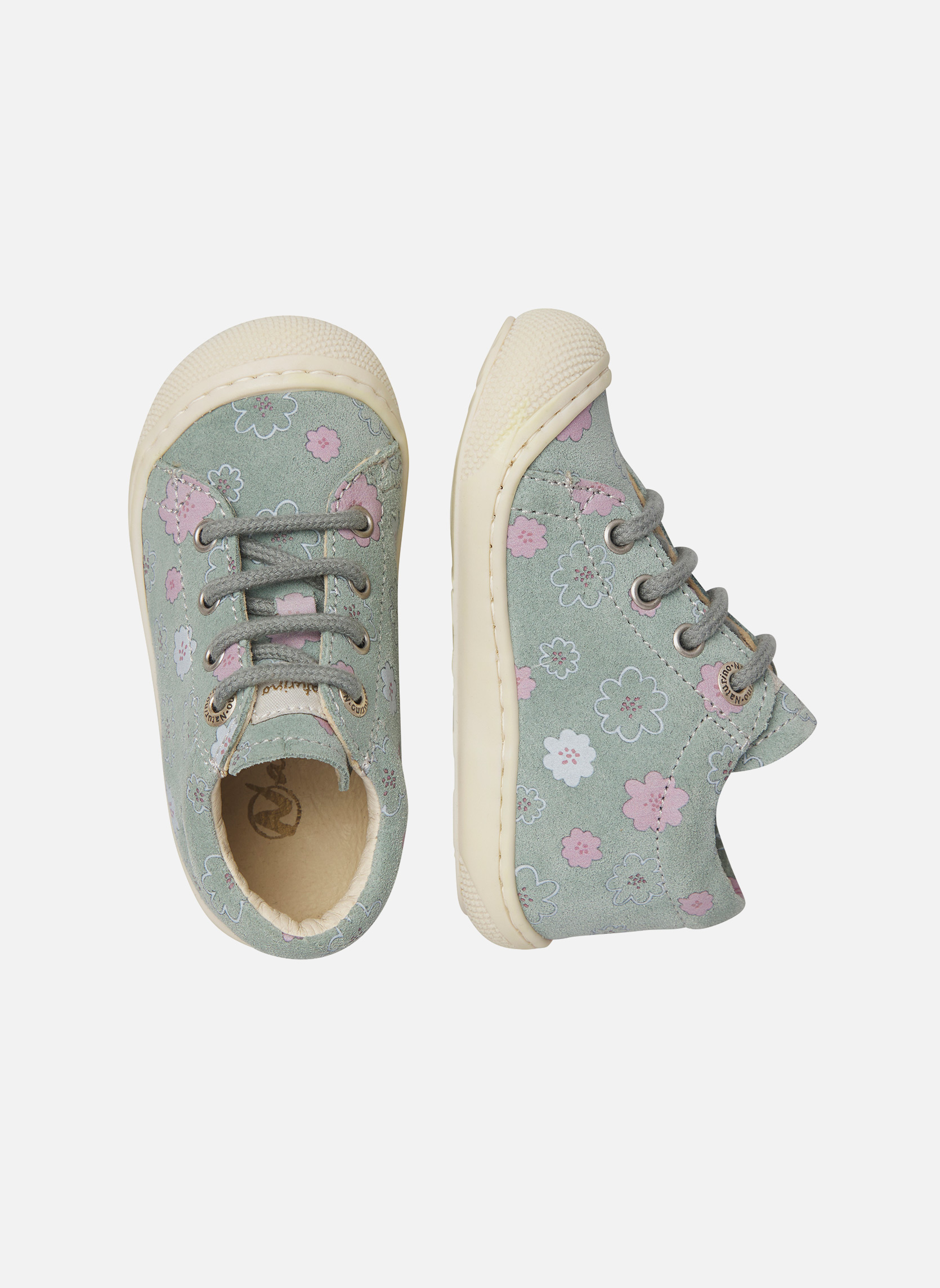 Naturino Baskets basses Chaussures basses COCOON Sage- fille gris ...