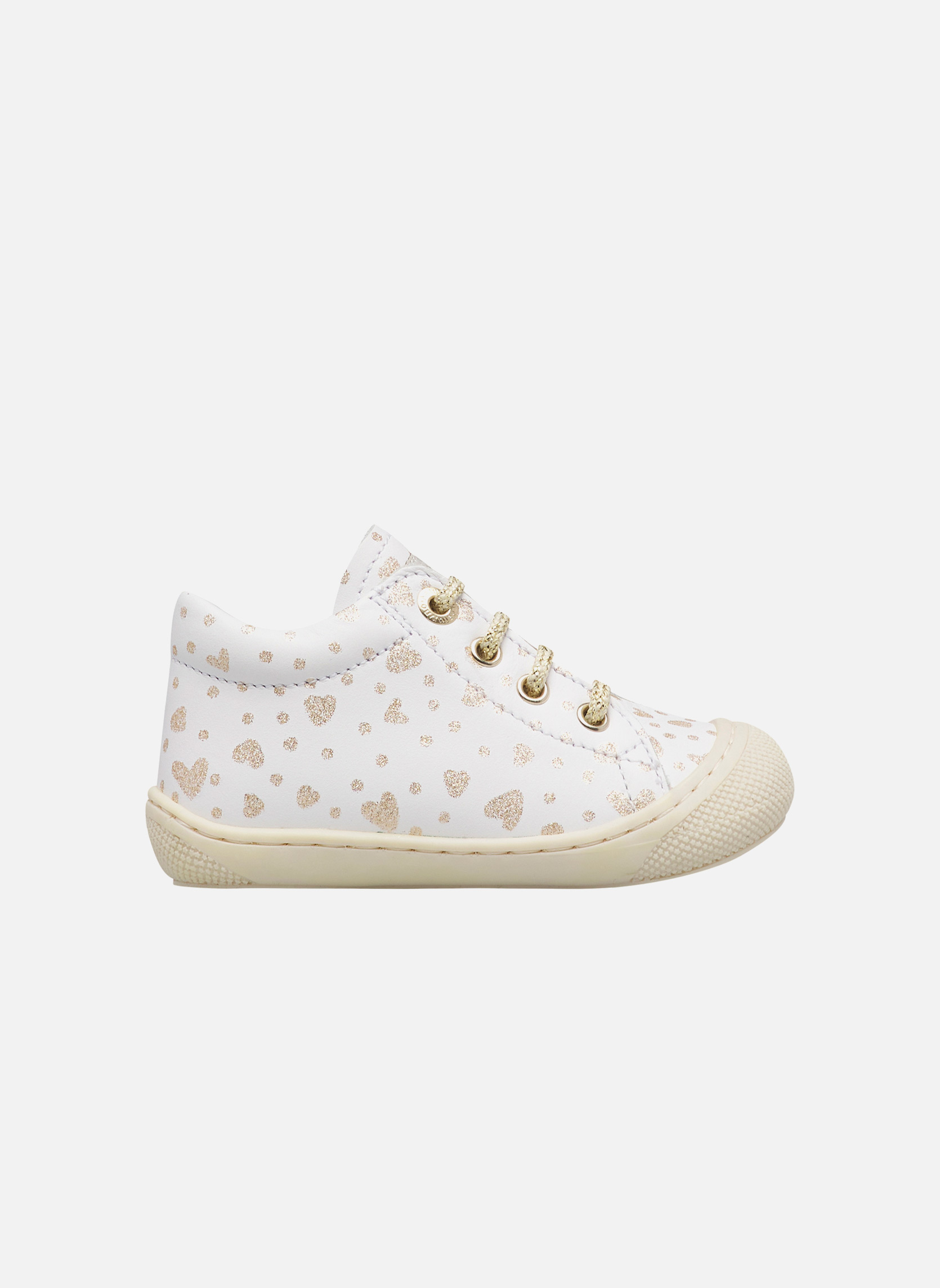 Naturino Baskets basses Chaussures basses COCOON Blanc-Platine- fille ...