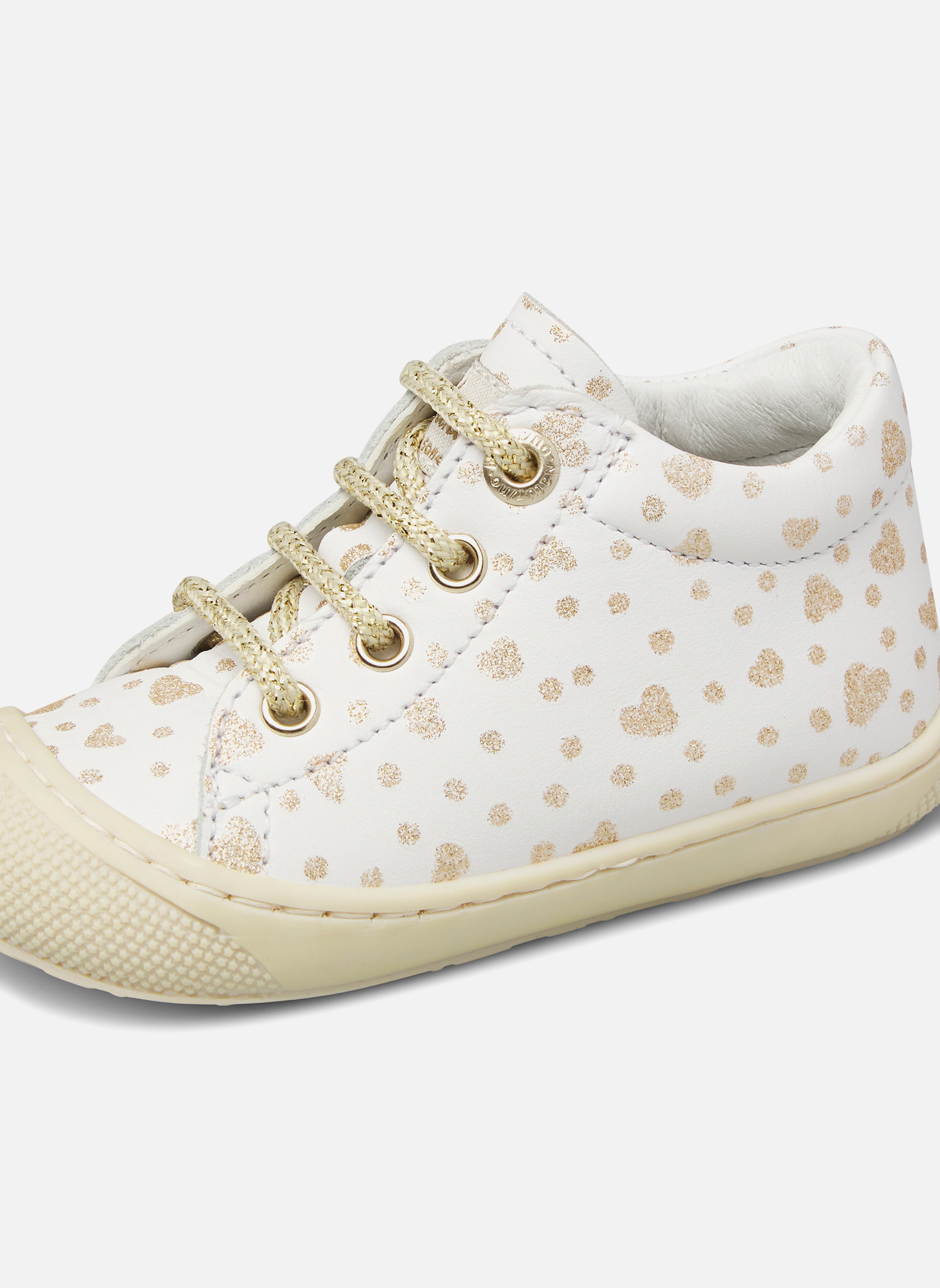 Naturino Baskets basses Chaussures basses COCOON Blanc-Platine- fille ...