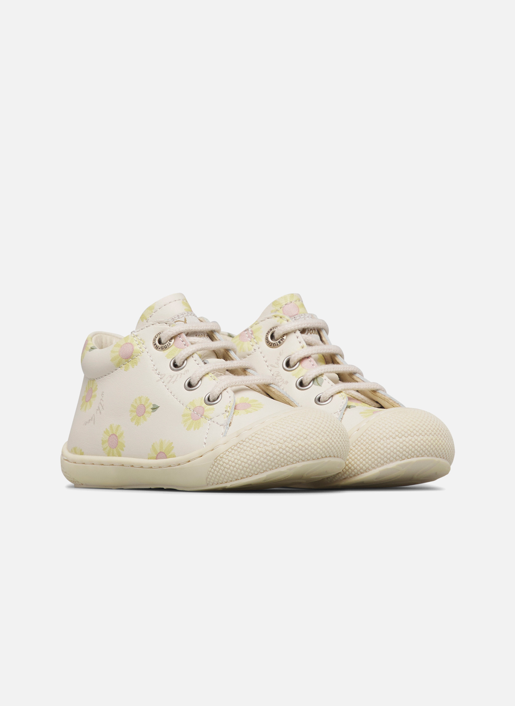 Naturino Baskets basses Chaussures basses COCOON Blanc crème- fille ...