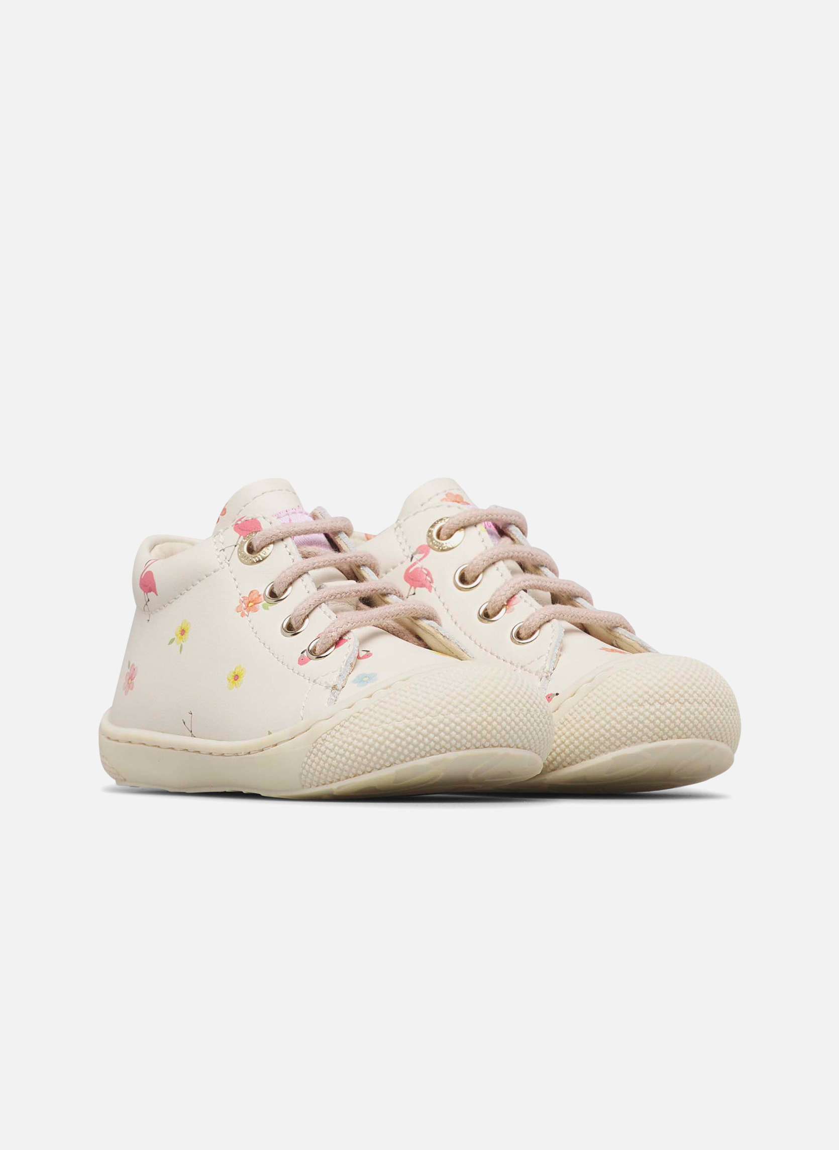 Naturino Baskets basses Chaussures basses COCOON Blanc crème- fille ...
