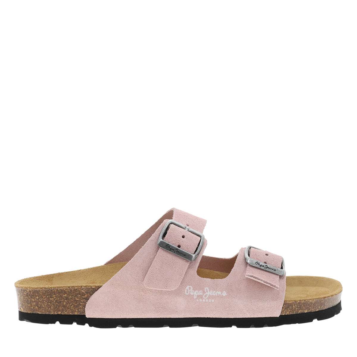 Pepe jeans Mules Mules OBAN SUEDE W cuir talon plat femme rose ...