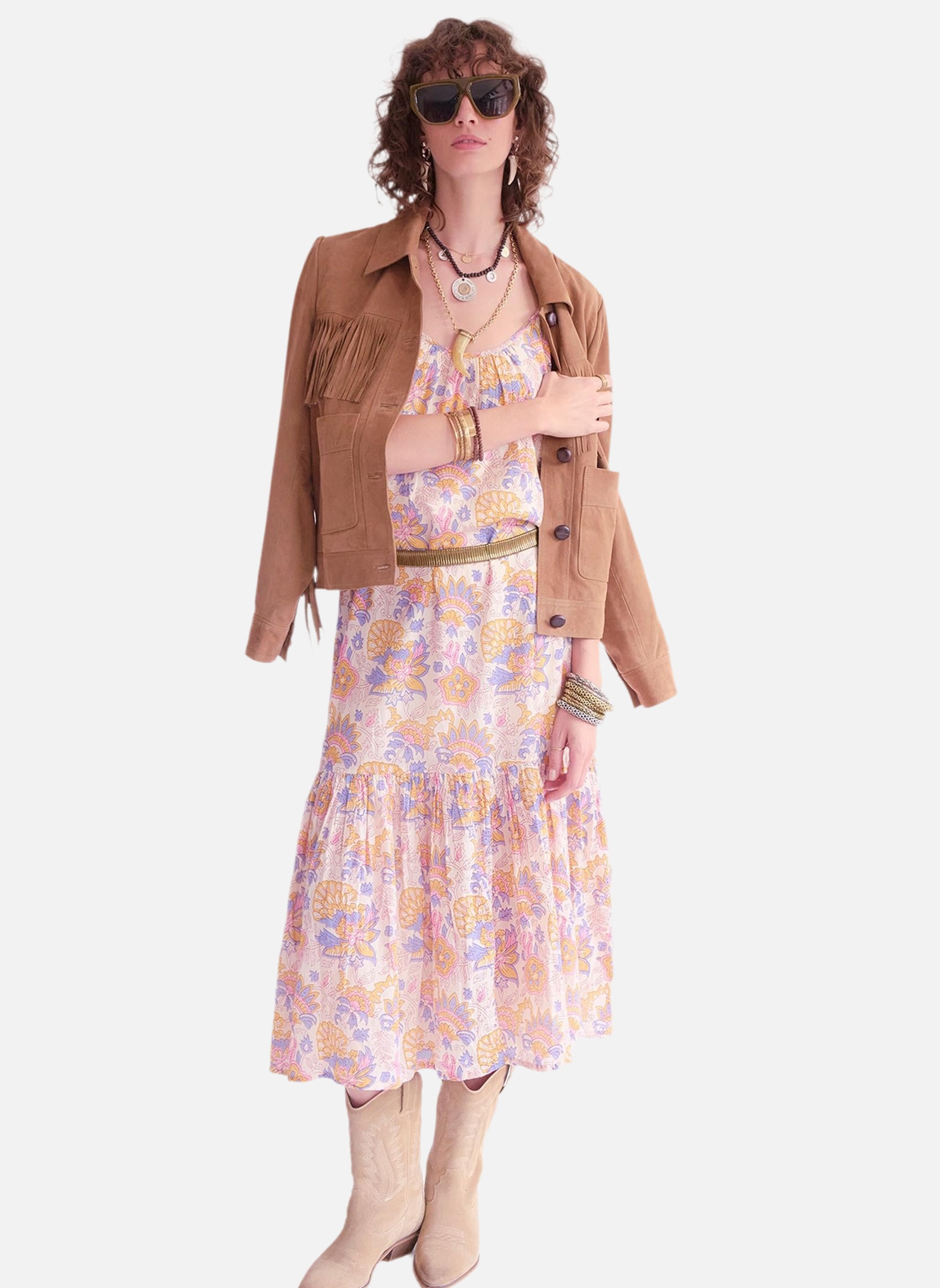 MKT Studio Robes beige | Sarenza France