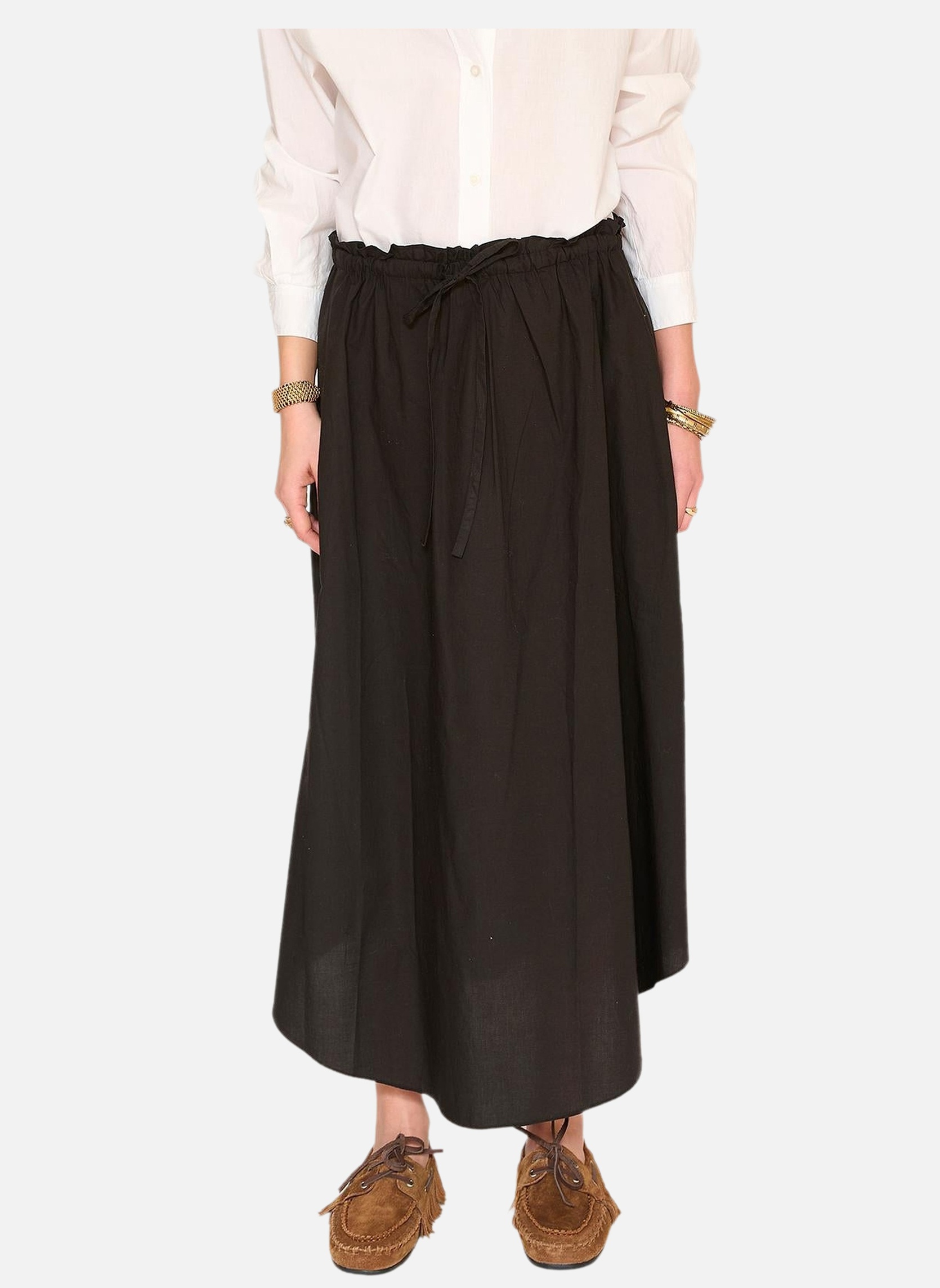 MKT Studio Jupes mi-longues Jupe Josine Black femme noir | Sarenza France