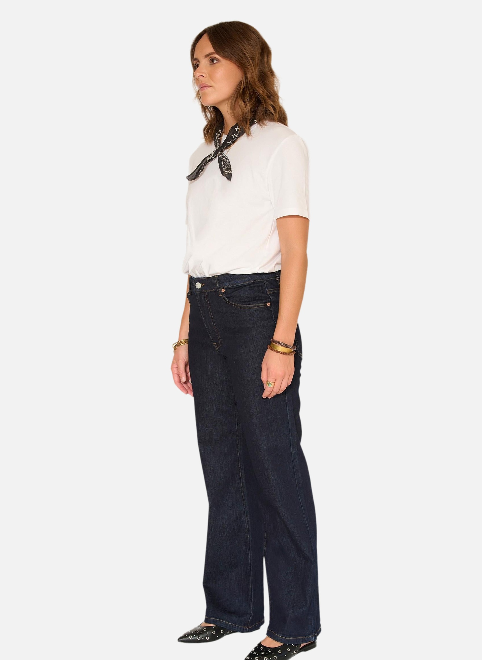 MKT Studio Jeans droit Jean The Jagger Wilson Blue Sydney Wash femme ...