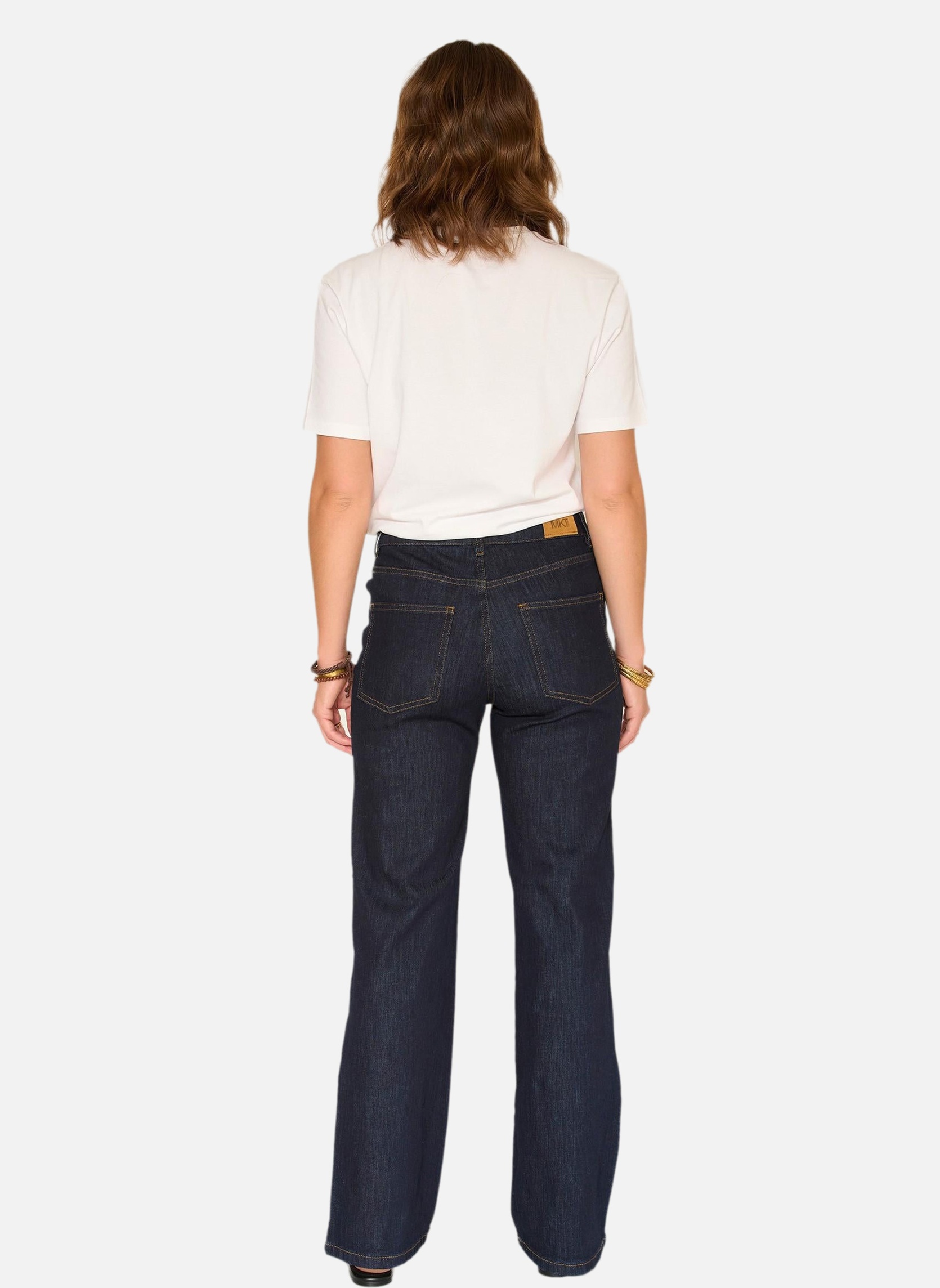 MKT Studio Jeans droit Jean The Jagger Wilson Blue Sydney Wash femme ...