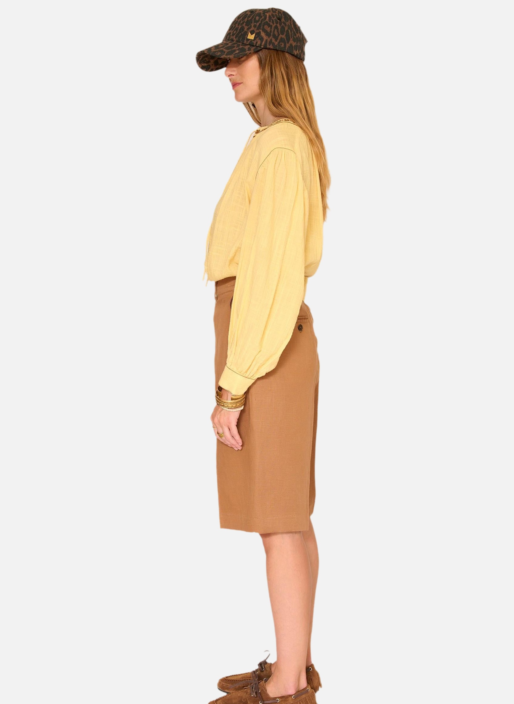 MKT Studio Shorts Short Paulin Nuts femme marron | Sarenza France