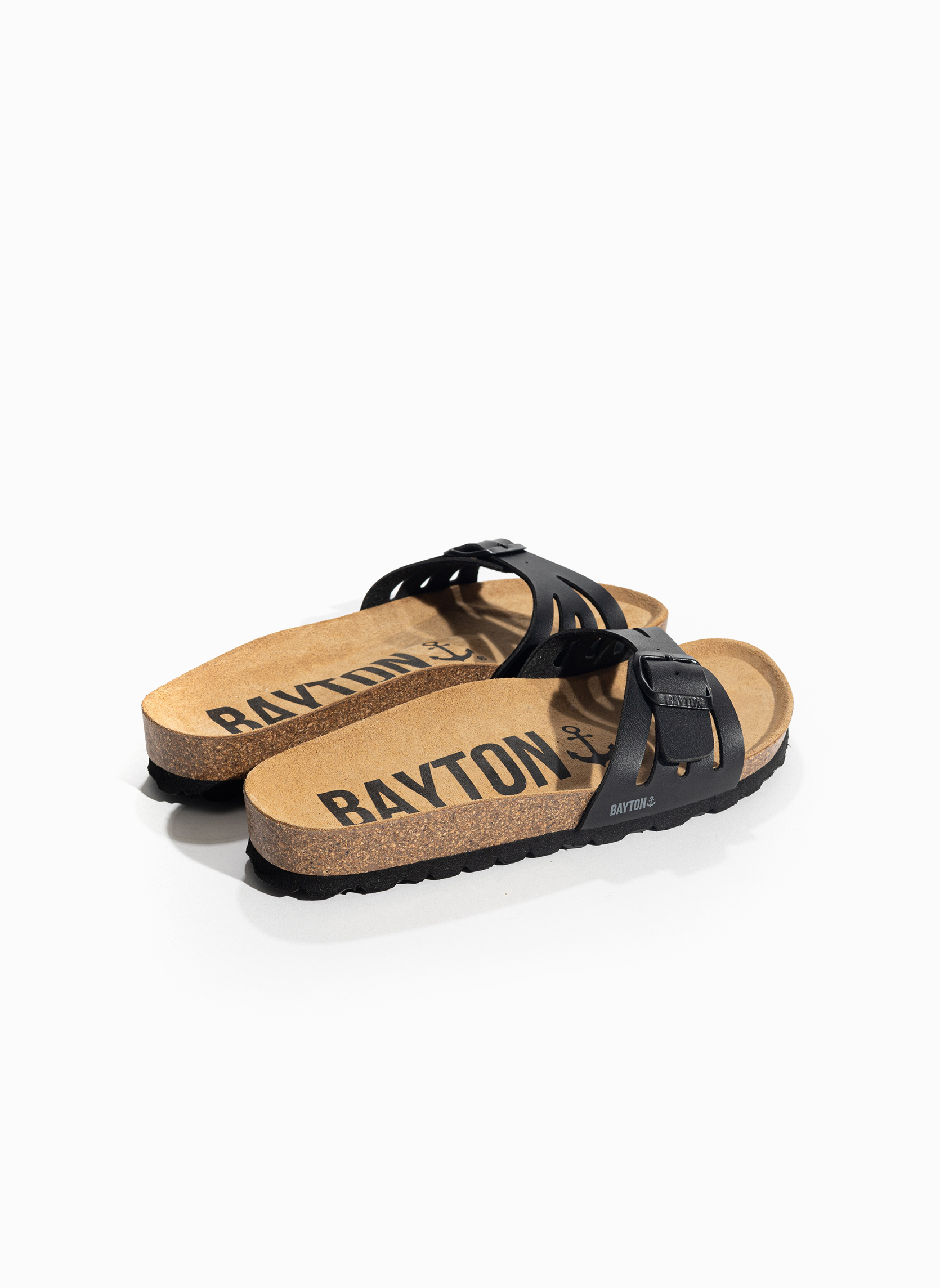 Bayton Mules ATHENA femme noir | Sarenza France