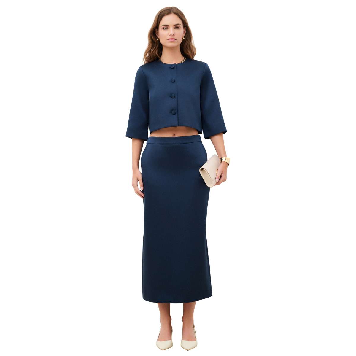 Caroll Vestes de costume bleu | Sarenza France