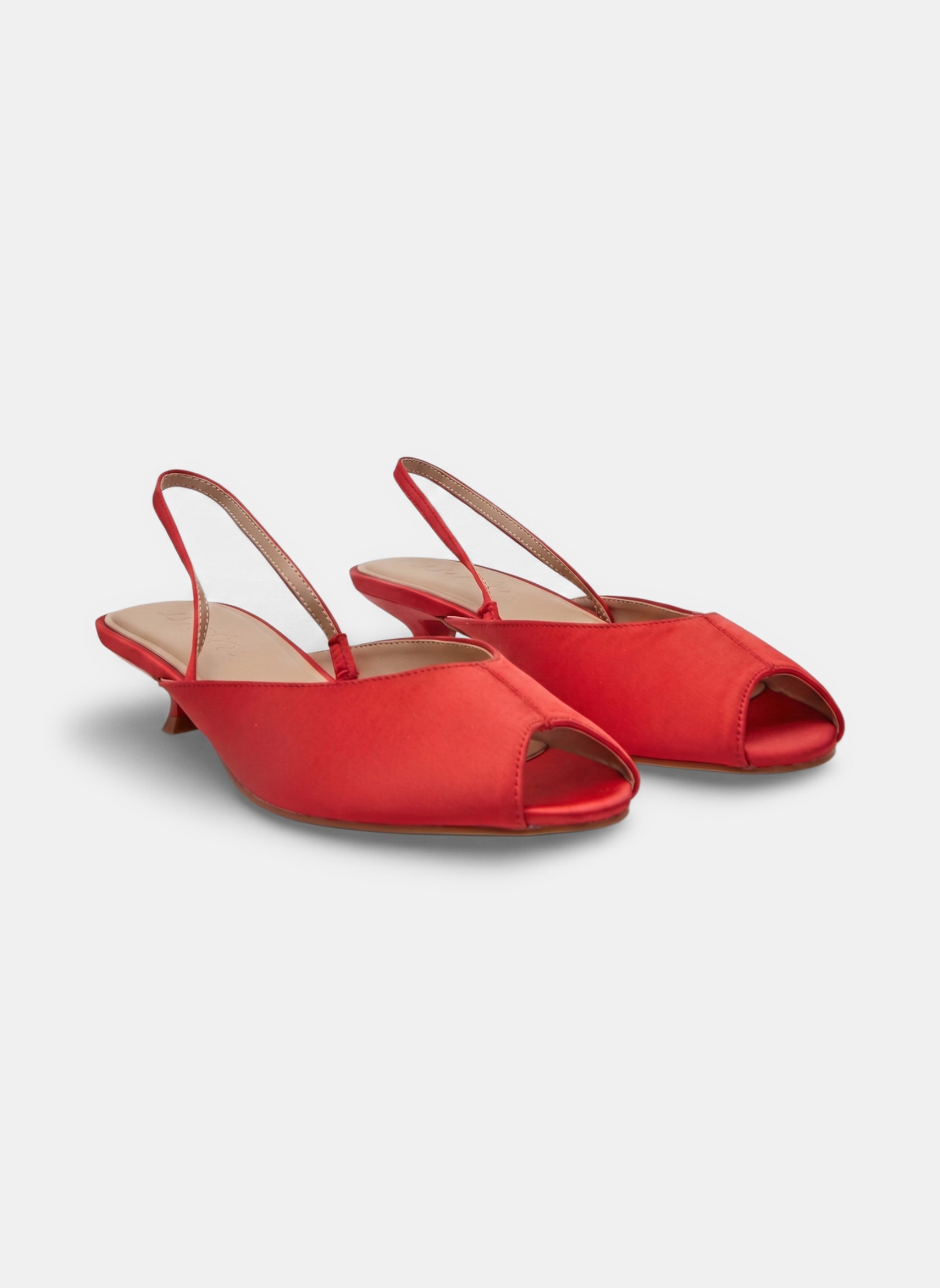 Bata Sandales Sandales femme à talon Bata - Rouge femme rouge | Sarenza ...