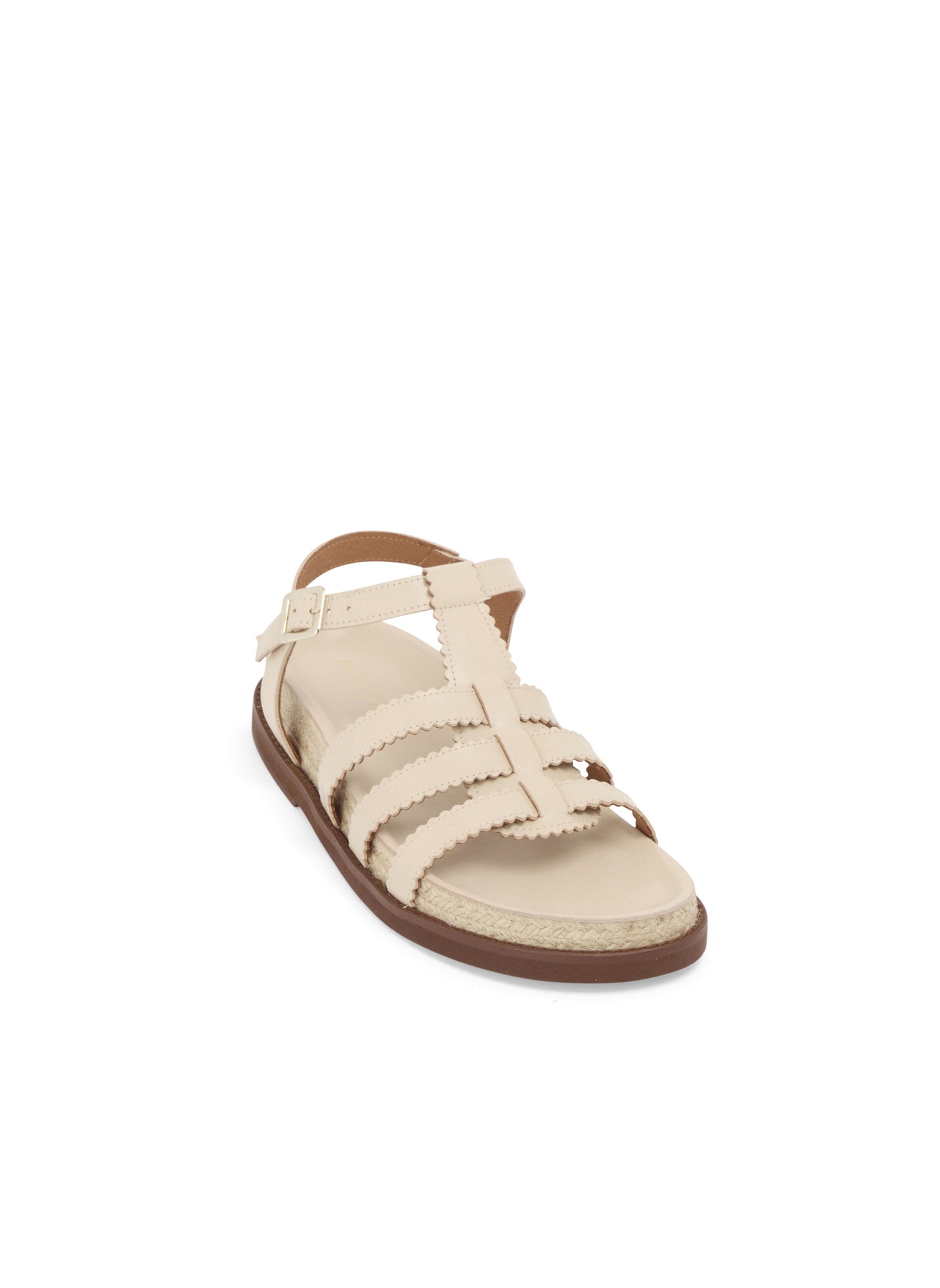 Mellow Yellow Sandales FESTON femme beige | Sarenza France