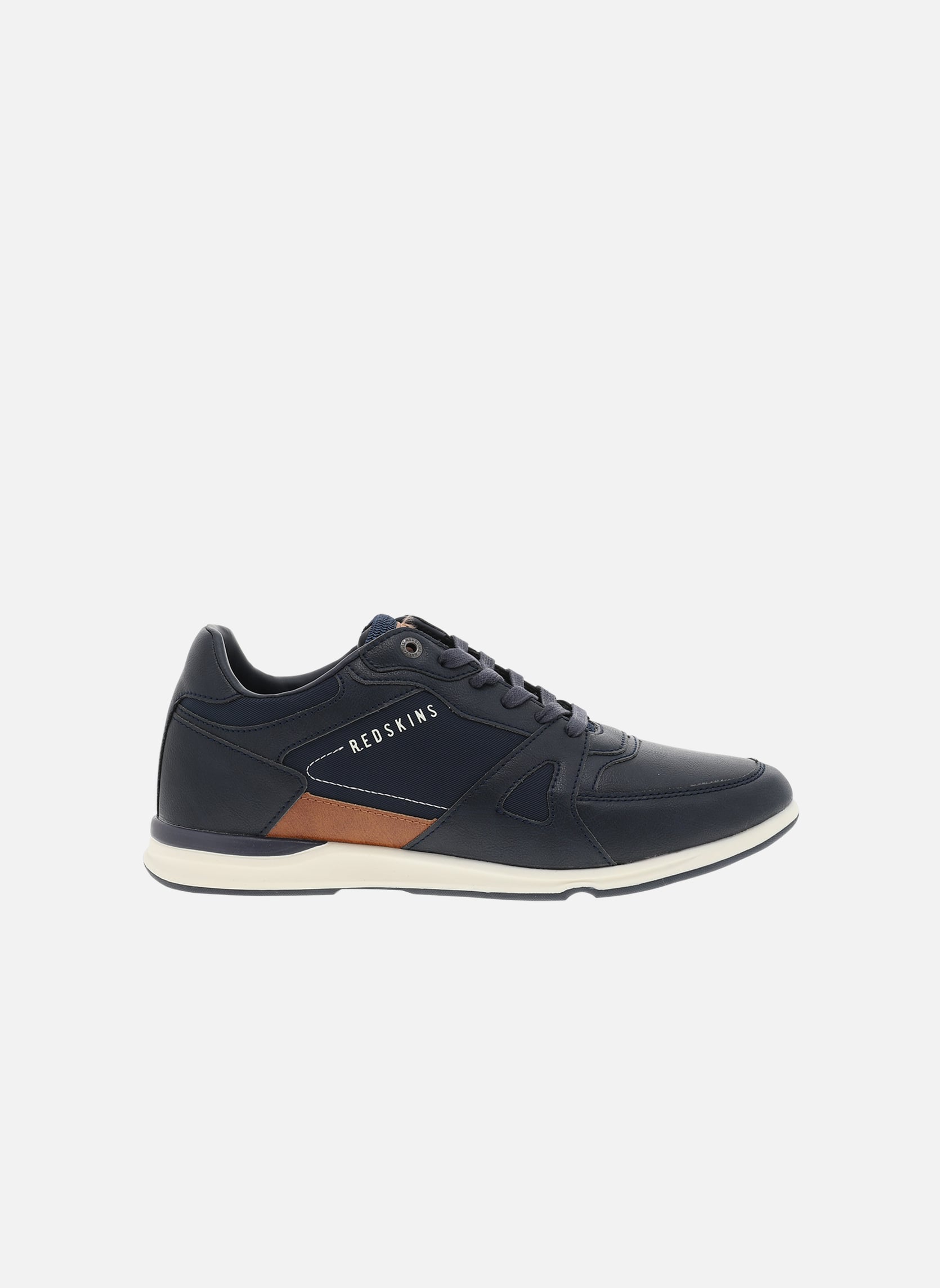 Redskins Baskets basses Sneakers ACTUELI talon plat homme bleu ...