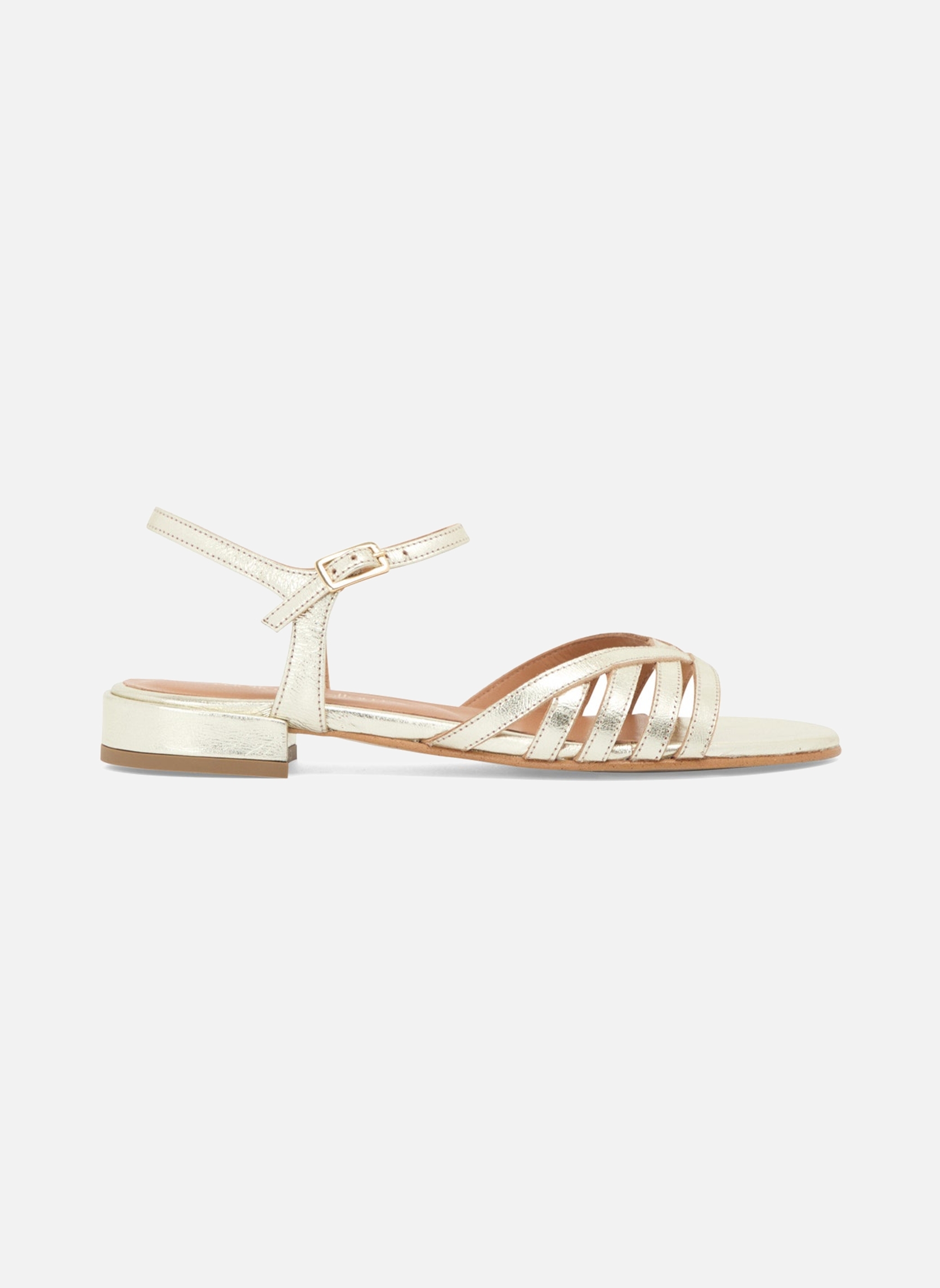 Mellow Yellow Sandales POLLY femme or et bronze | Sarenza France
