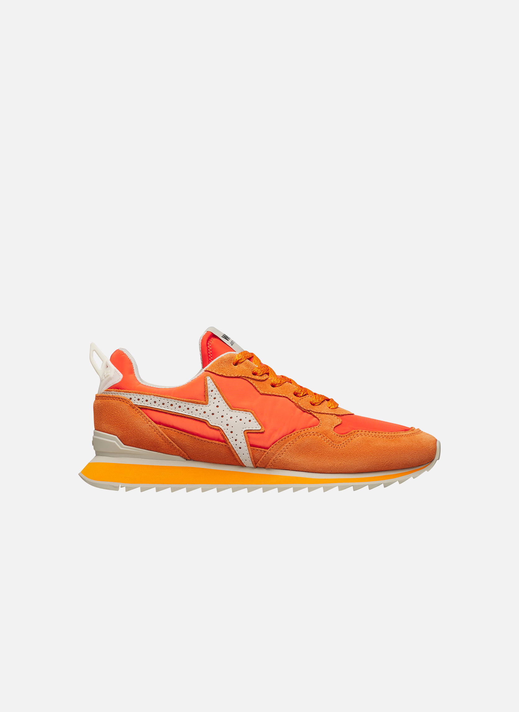 W6YZ Baskets basses Sneakers JET-M. Vert- homme orange | Sarenza France
