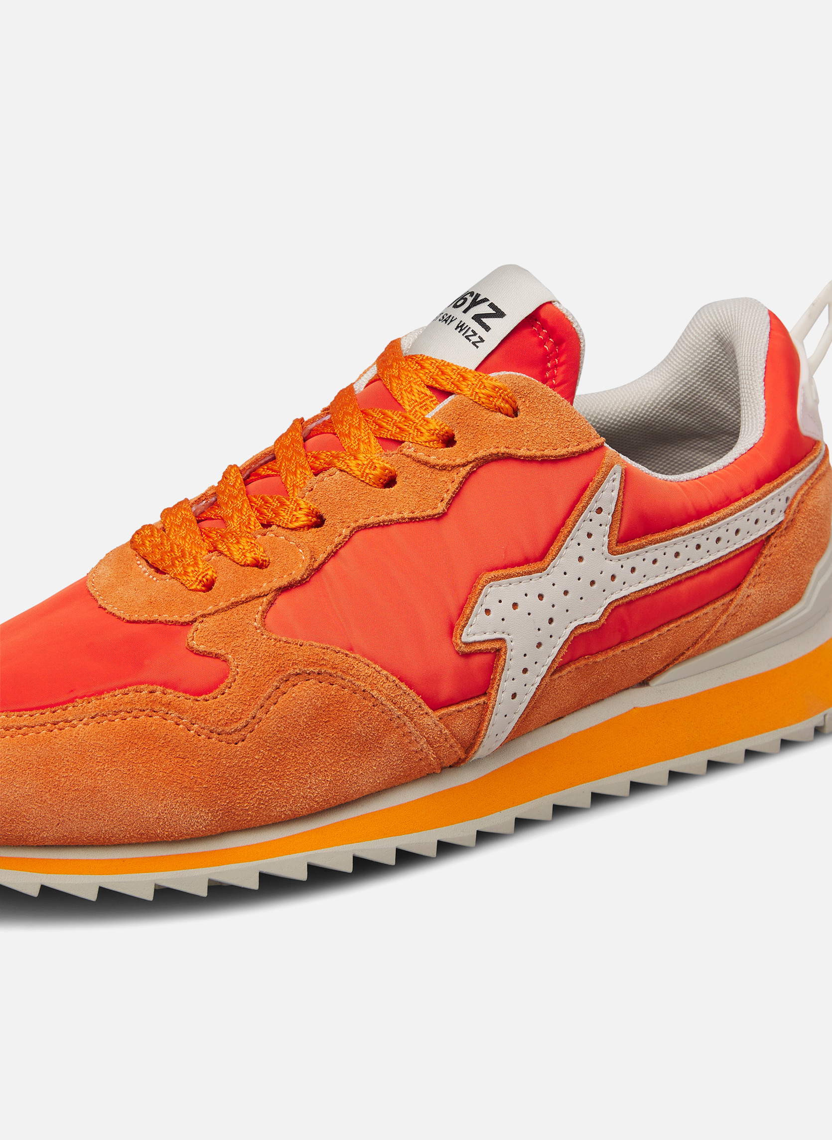 W6YZ Baskets basses Sneakers JET-M. Vert- homme orange | Sarenza France