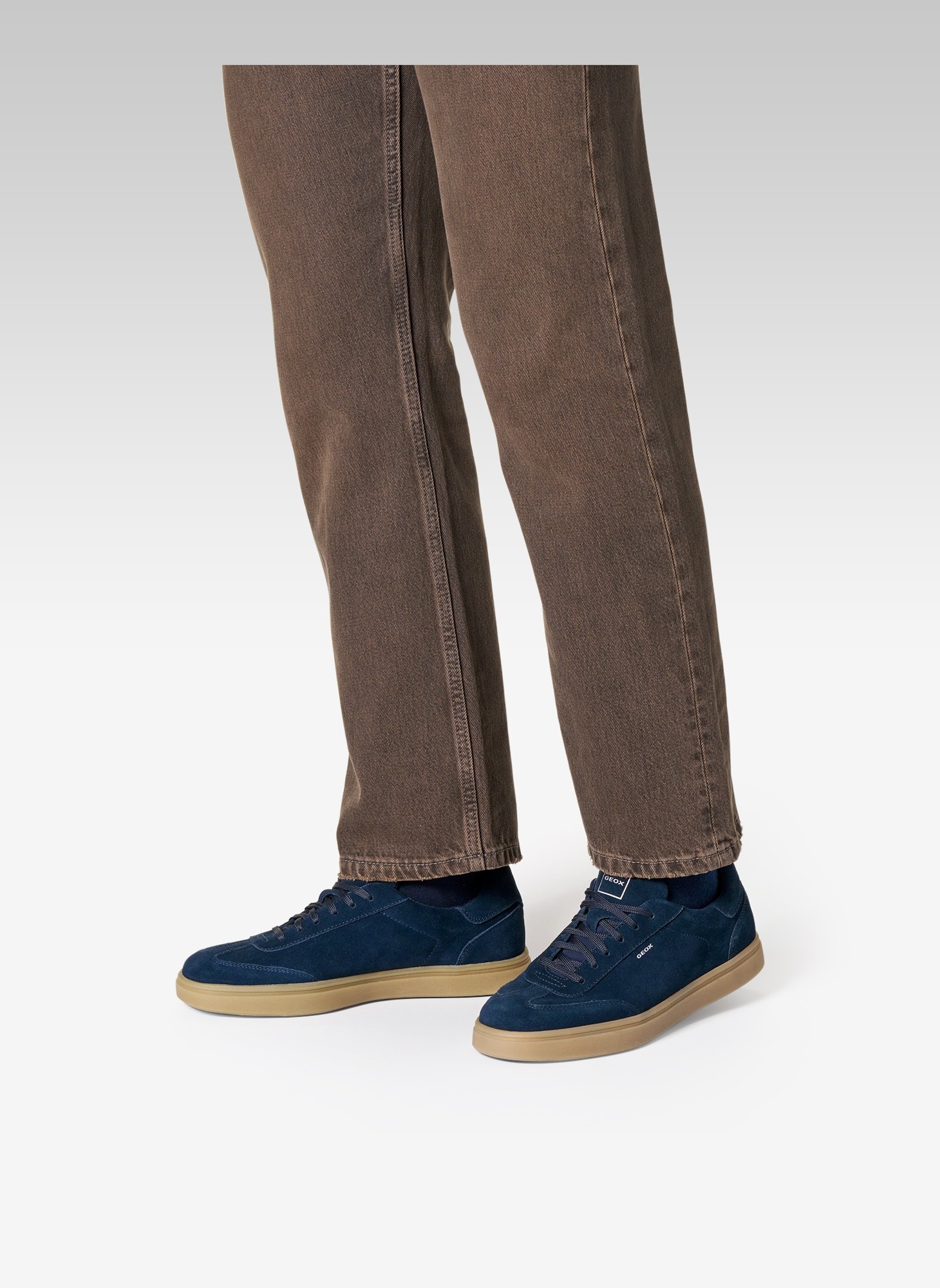 Geox Baskets basses homme bleu | Sarenza France