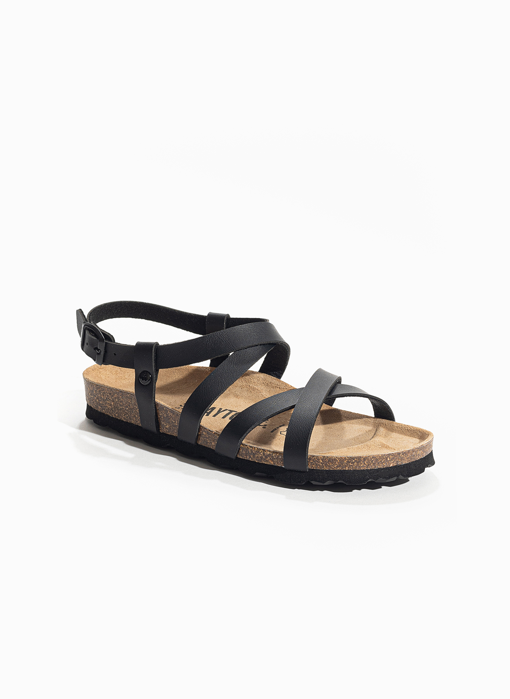 Bayton Sandales VANINA femme noir | Sarenza France