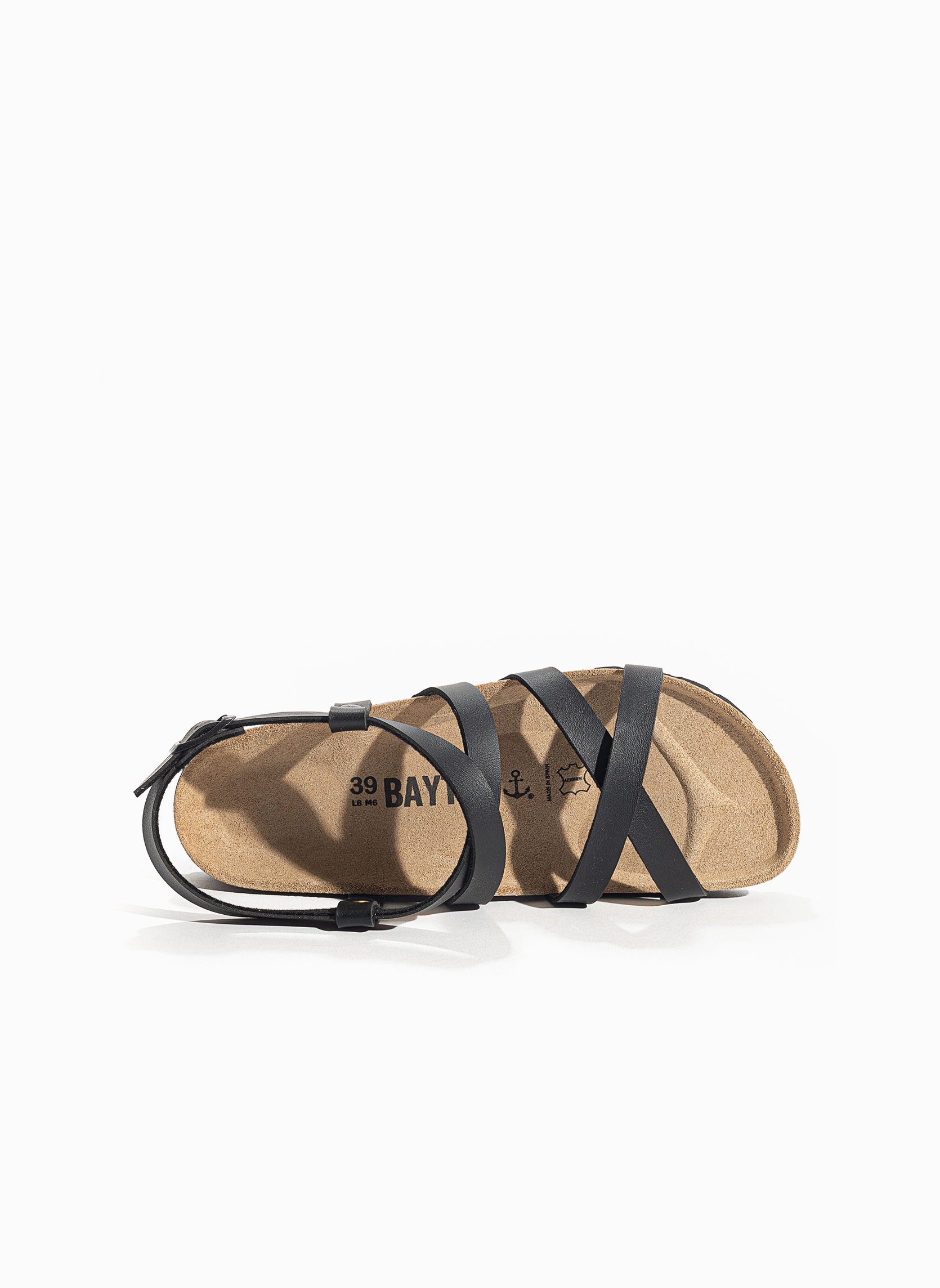 Bayton Sandales VANINA femme noir | Sarenza France
