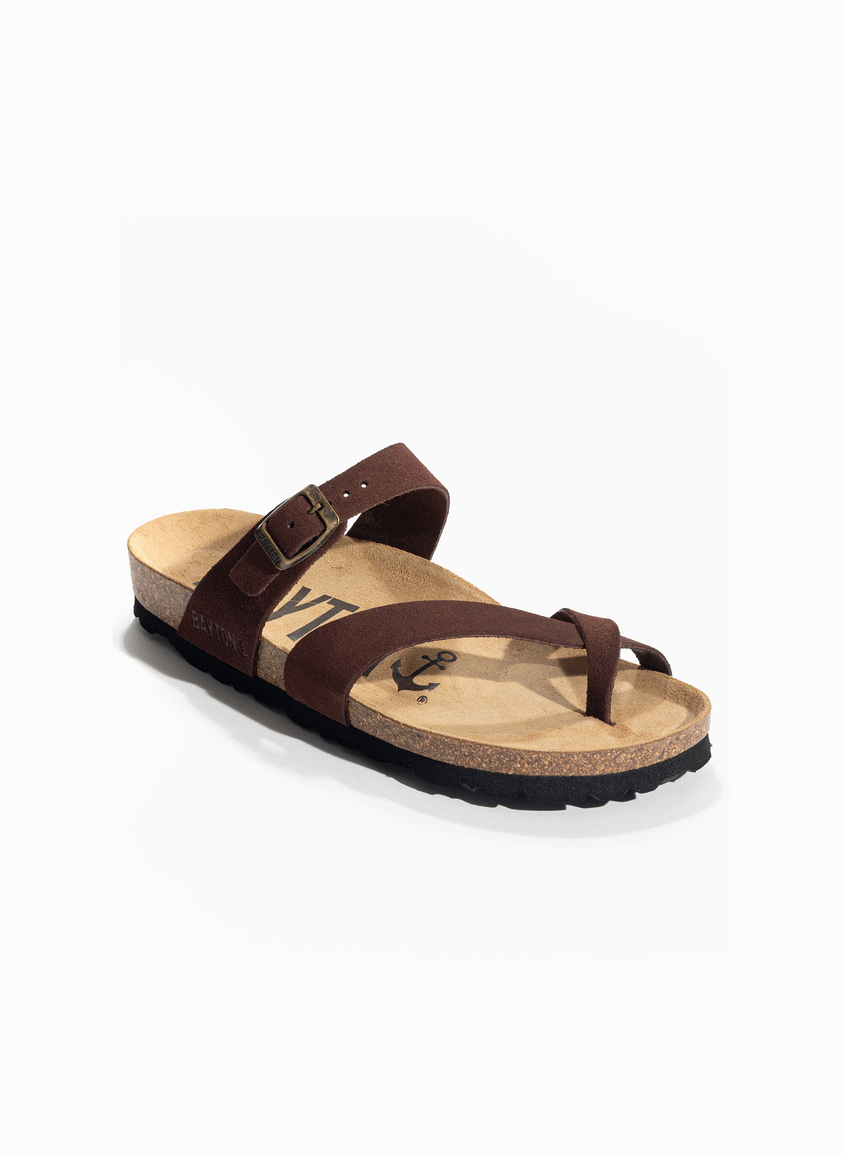 Bayton Sandales DIANE femme marron | Sarenza France