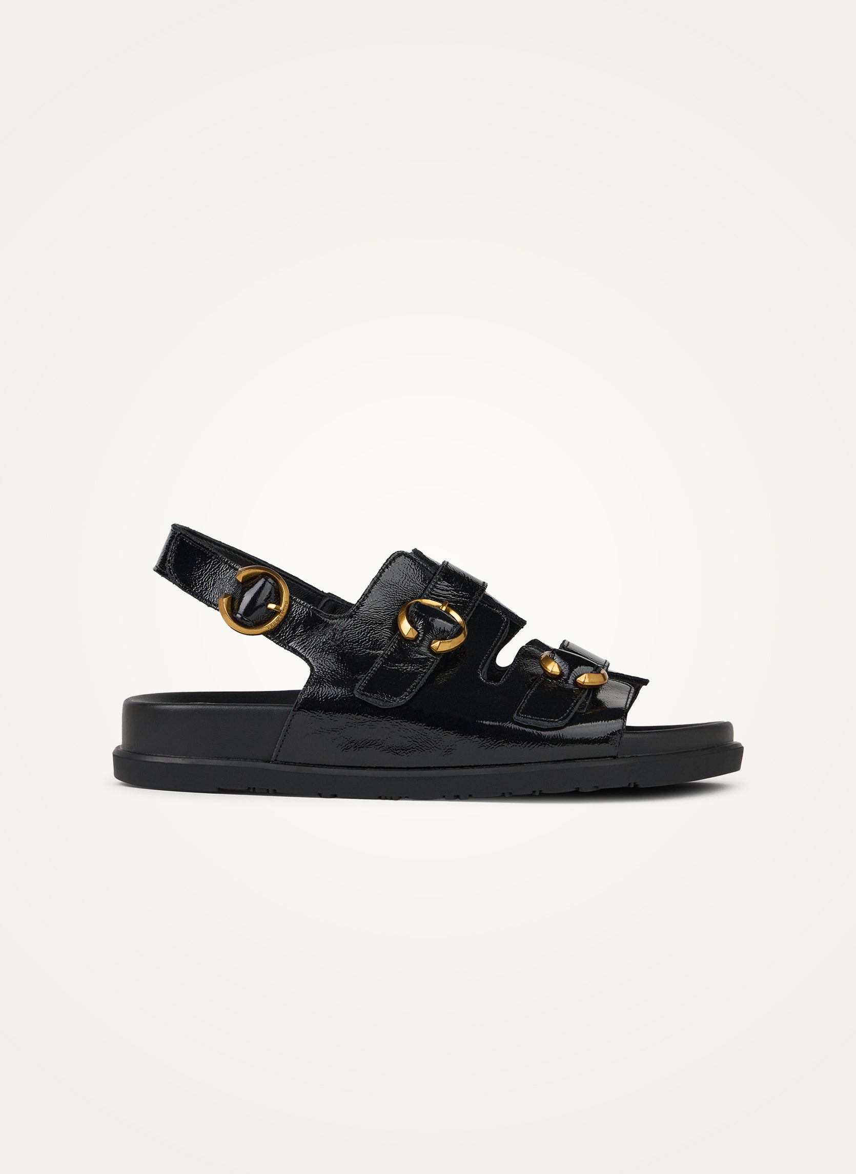 Vanessa Wu Sandales HAILEY Double femme noir | Sarenza France