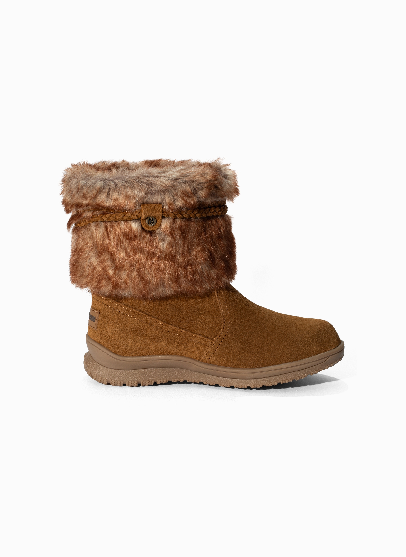 Minnetonka Bottes EVERETT femme marron | Sarenza France