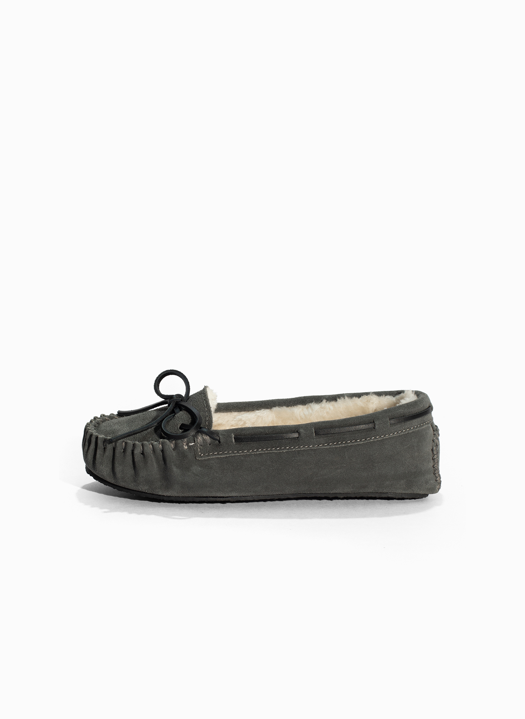 Minnetonka Mocassins gris | Sarenza France