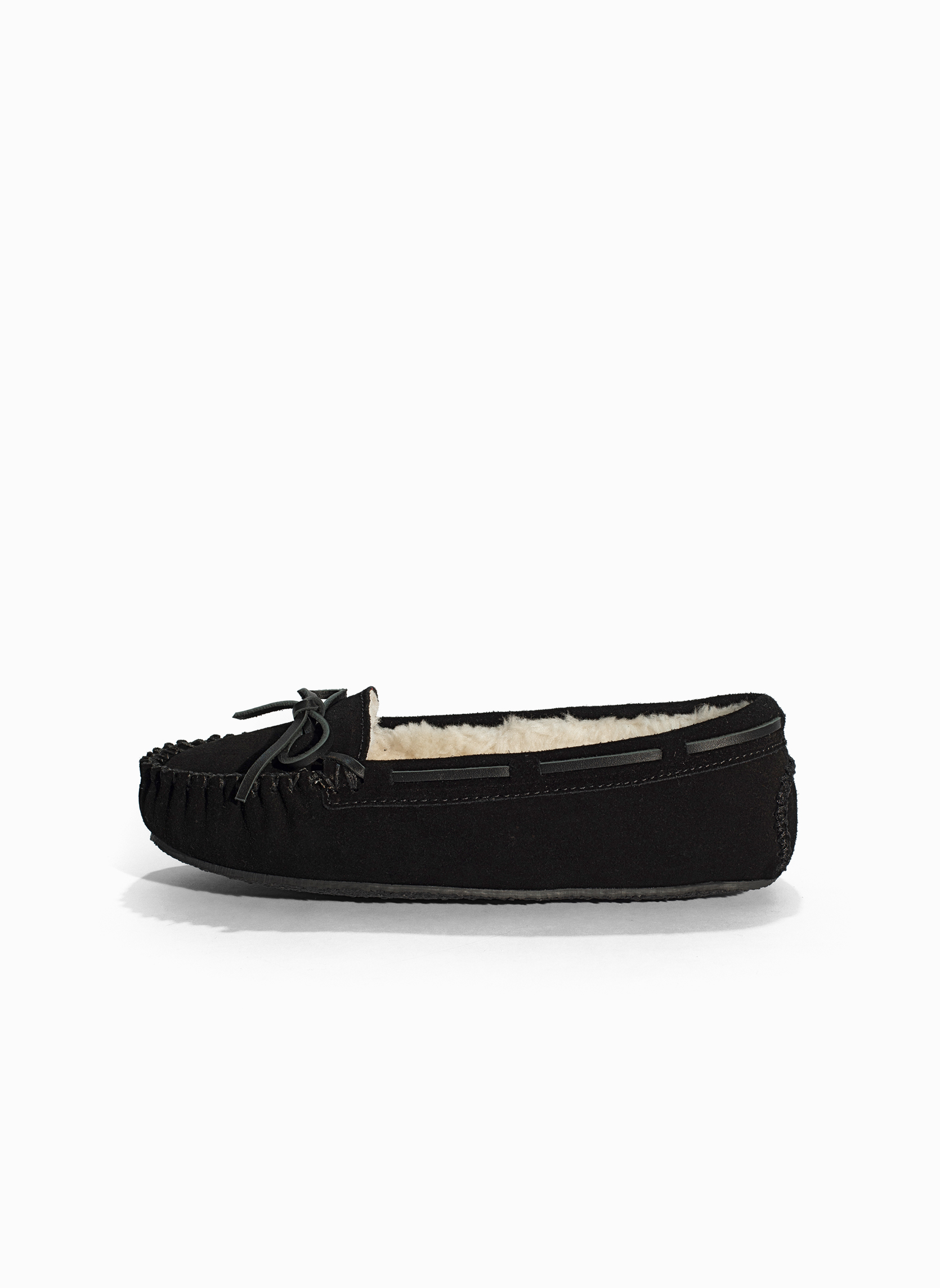 Minnetonka Mocassins CALLY femme noir | Sarenza France