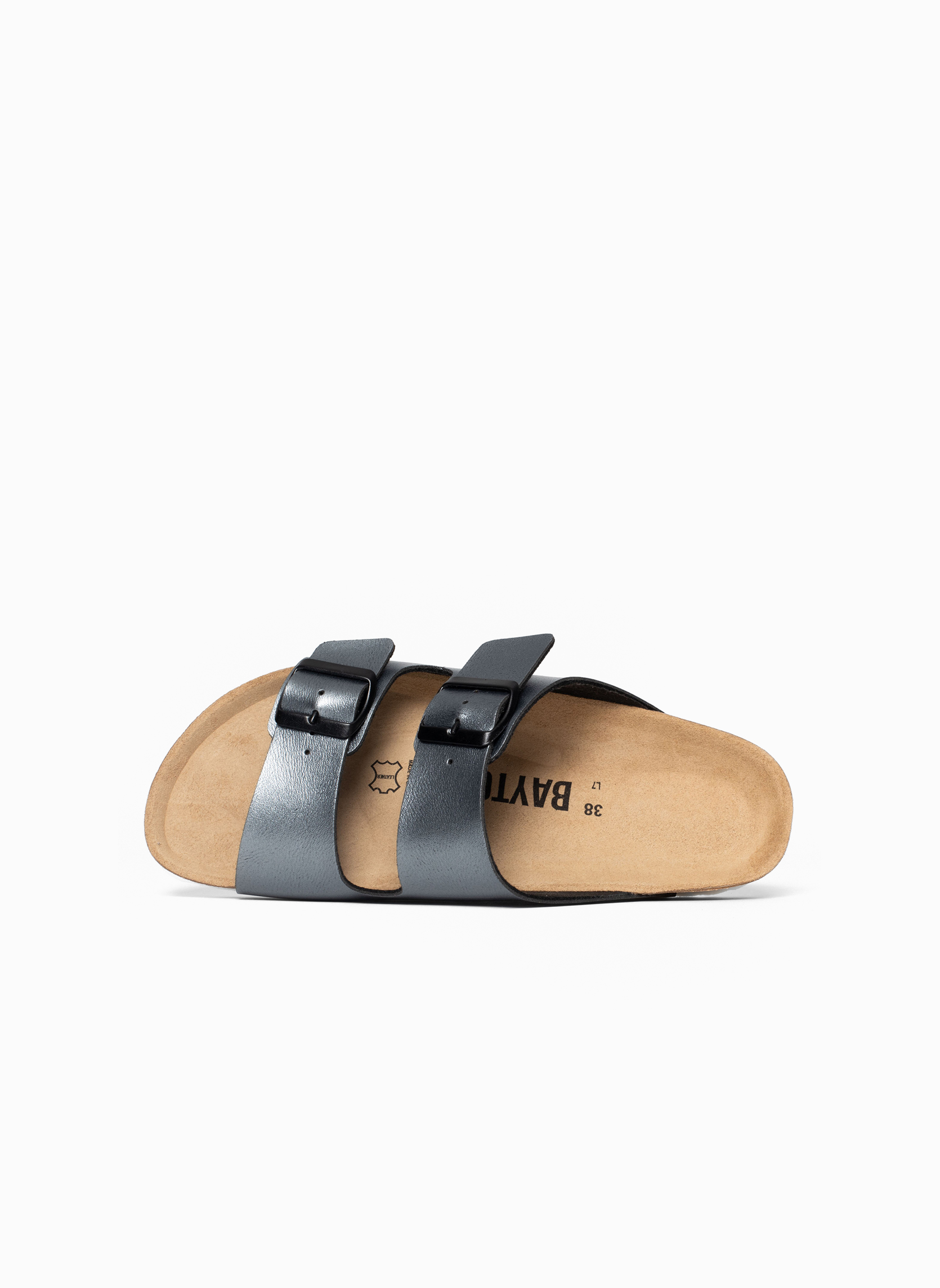 Bayton Mules ATLAS femme argent | Sarenza France