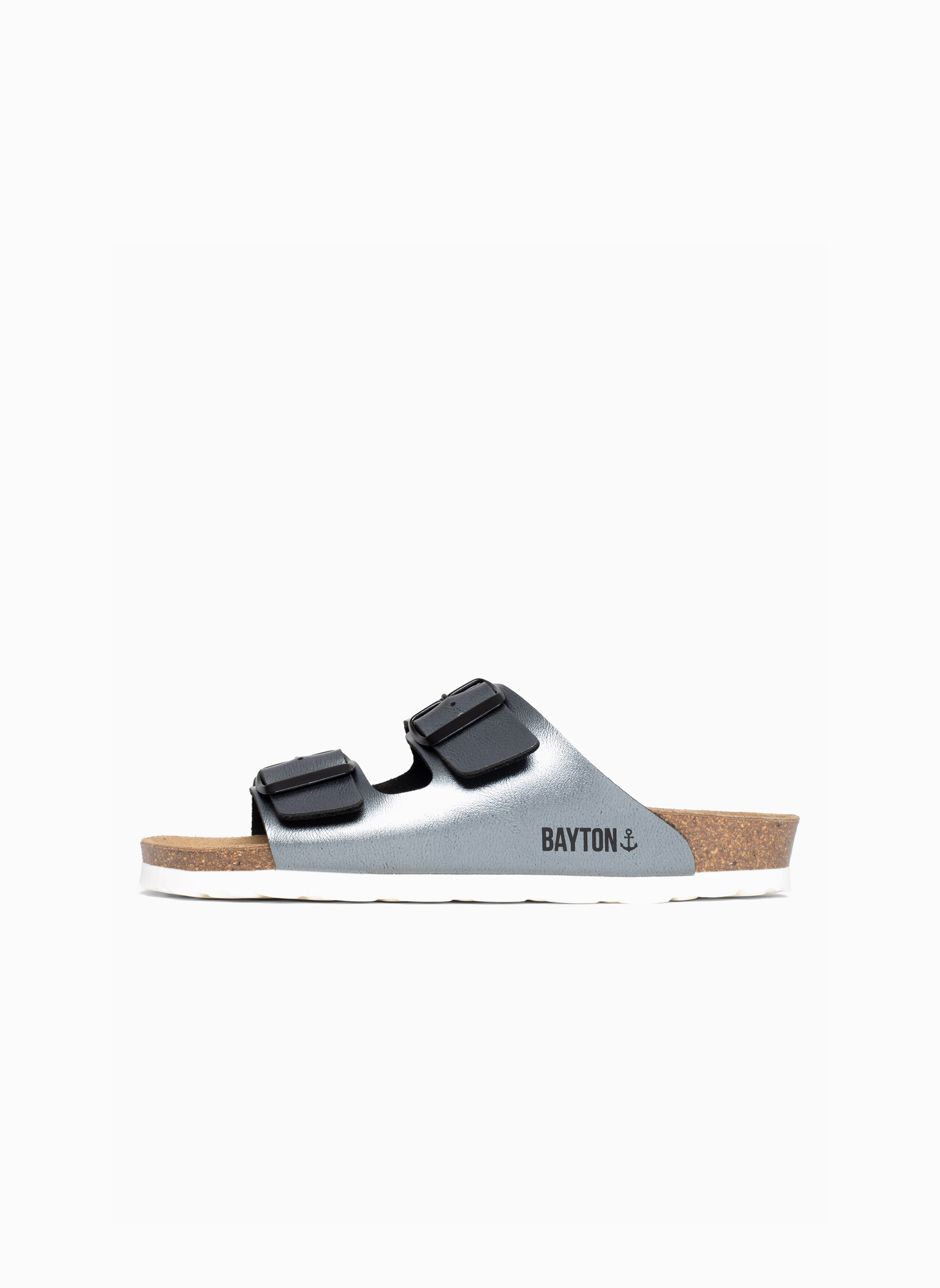 Bayton Mules ATLAS femme argent | Sarenza France