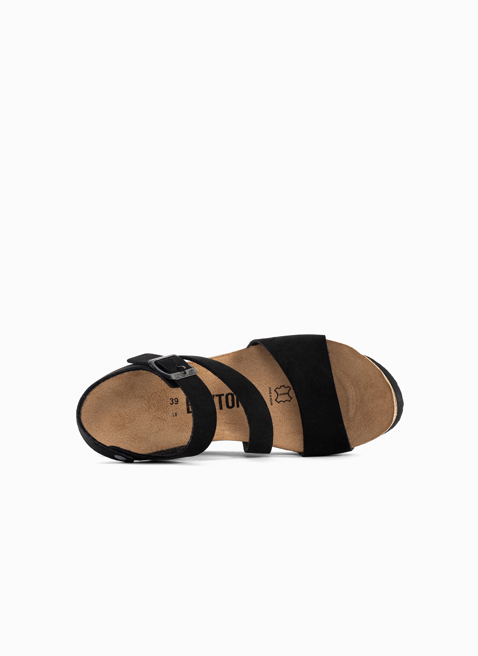 Bayton Sandales MELILLA femme noir | Sarenza France