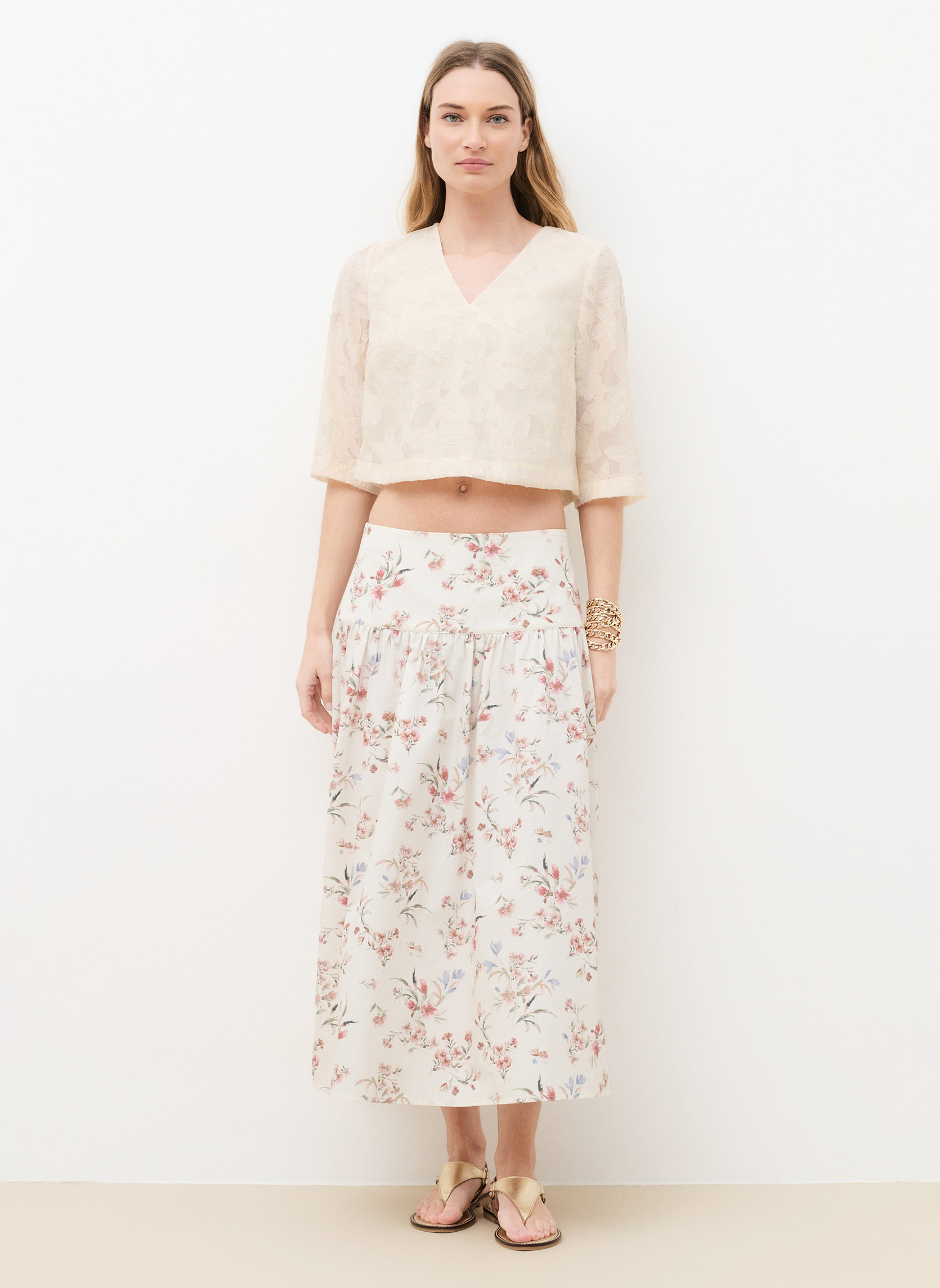 Caroll Blouses 262C-CECILE femme blanc | Sarenza France