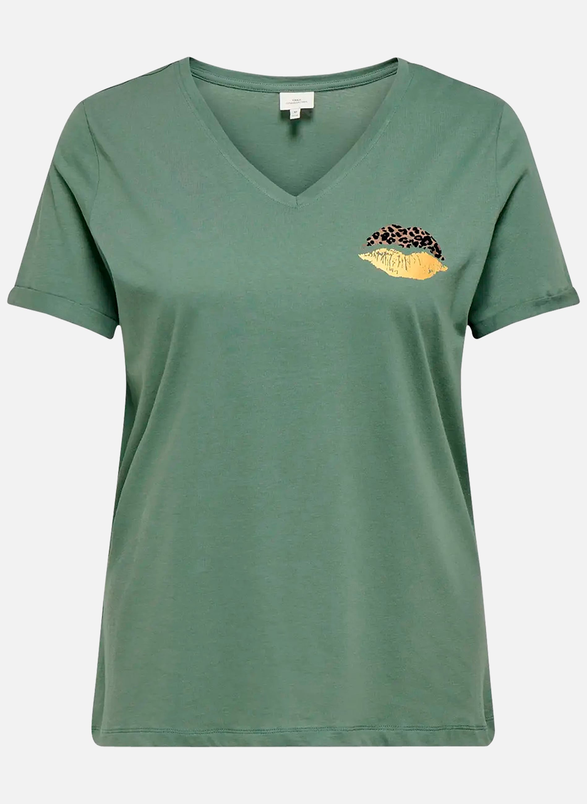 ONLY CARMAKOMA Tee-shirts T-shirt coton biologique col rond droit ...