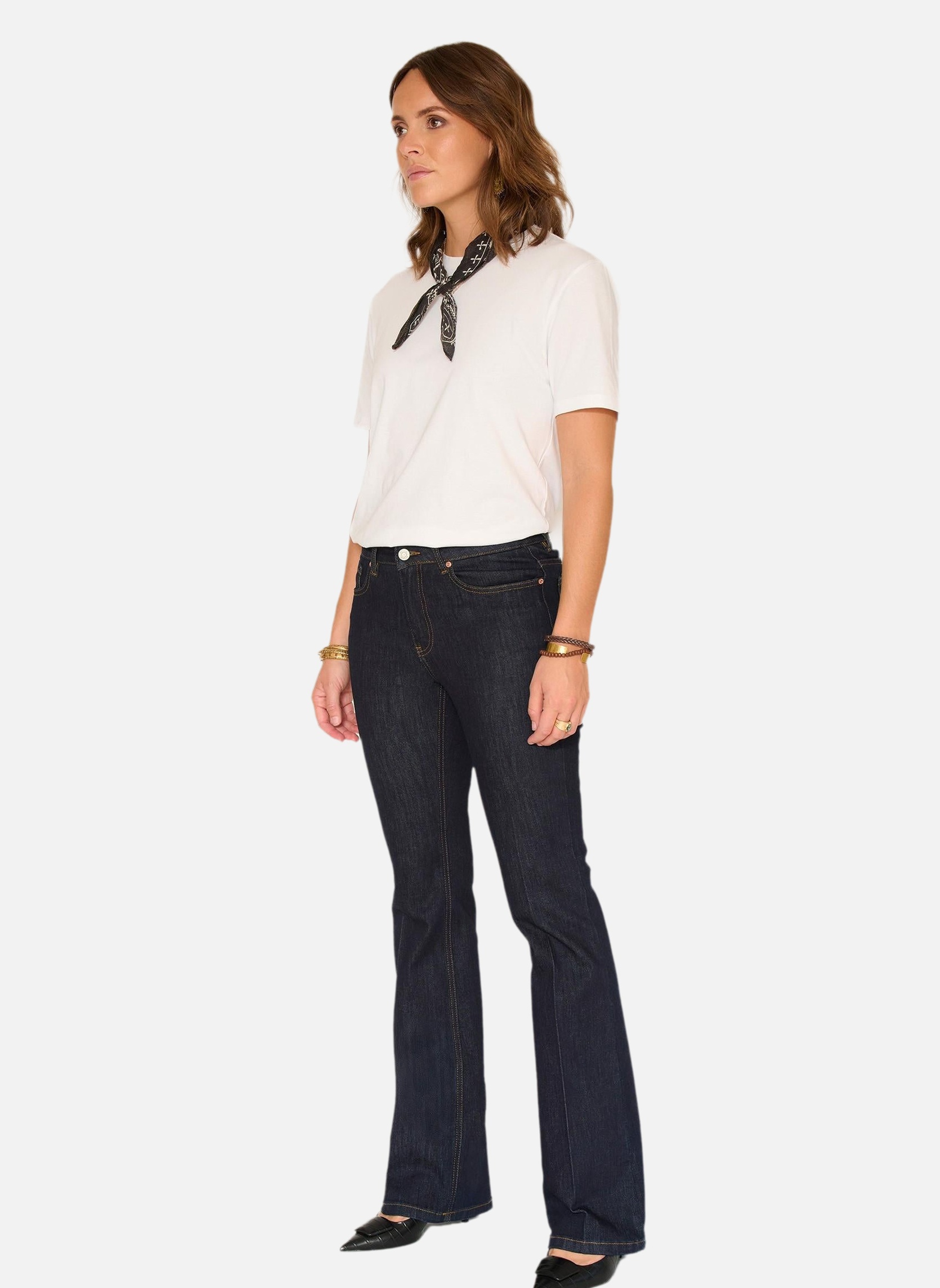 MKT Studio Jeans droit Jean The Harley Wilson Blue Sydney Wash femme ...