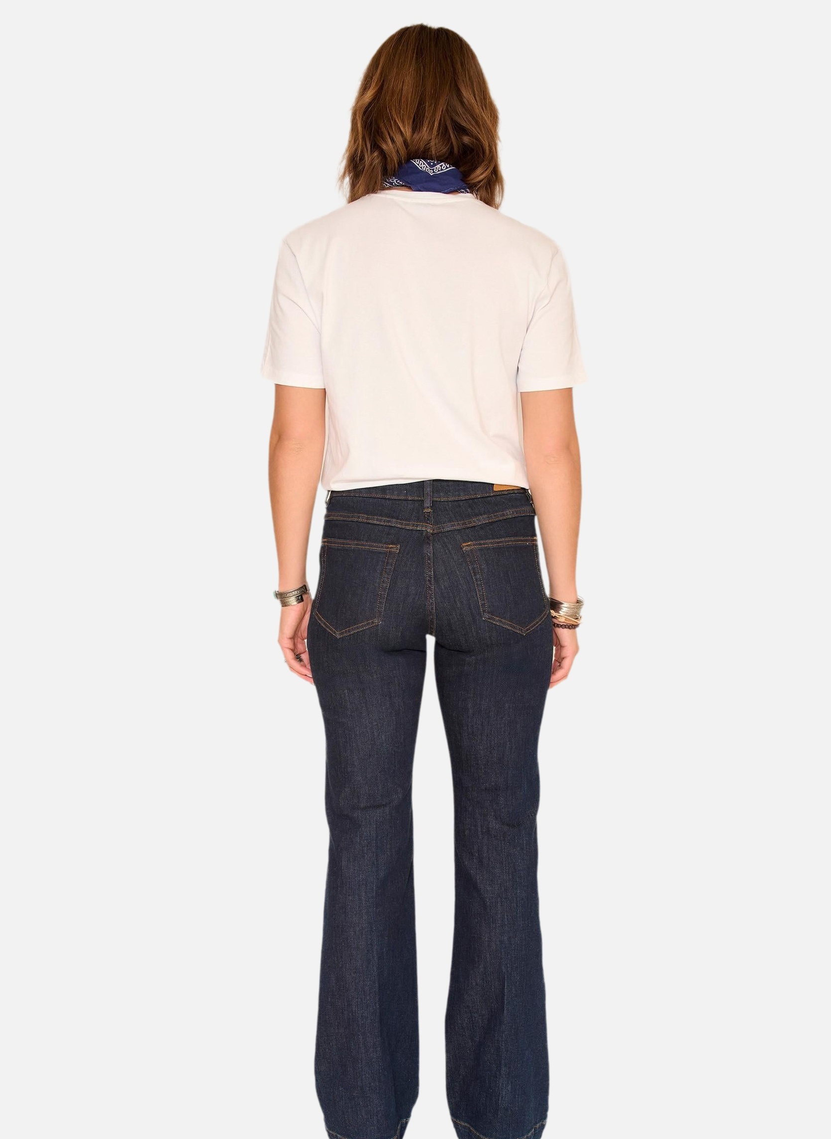 MKT Studio Jeans droit Jean The Diana Wilson Blue Sydney Wash femme ...