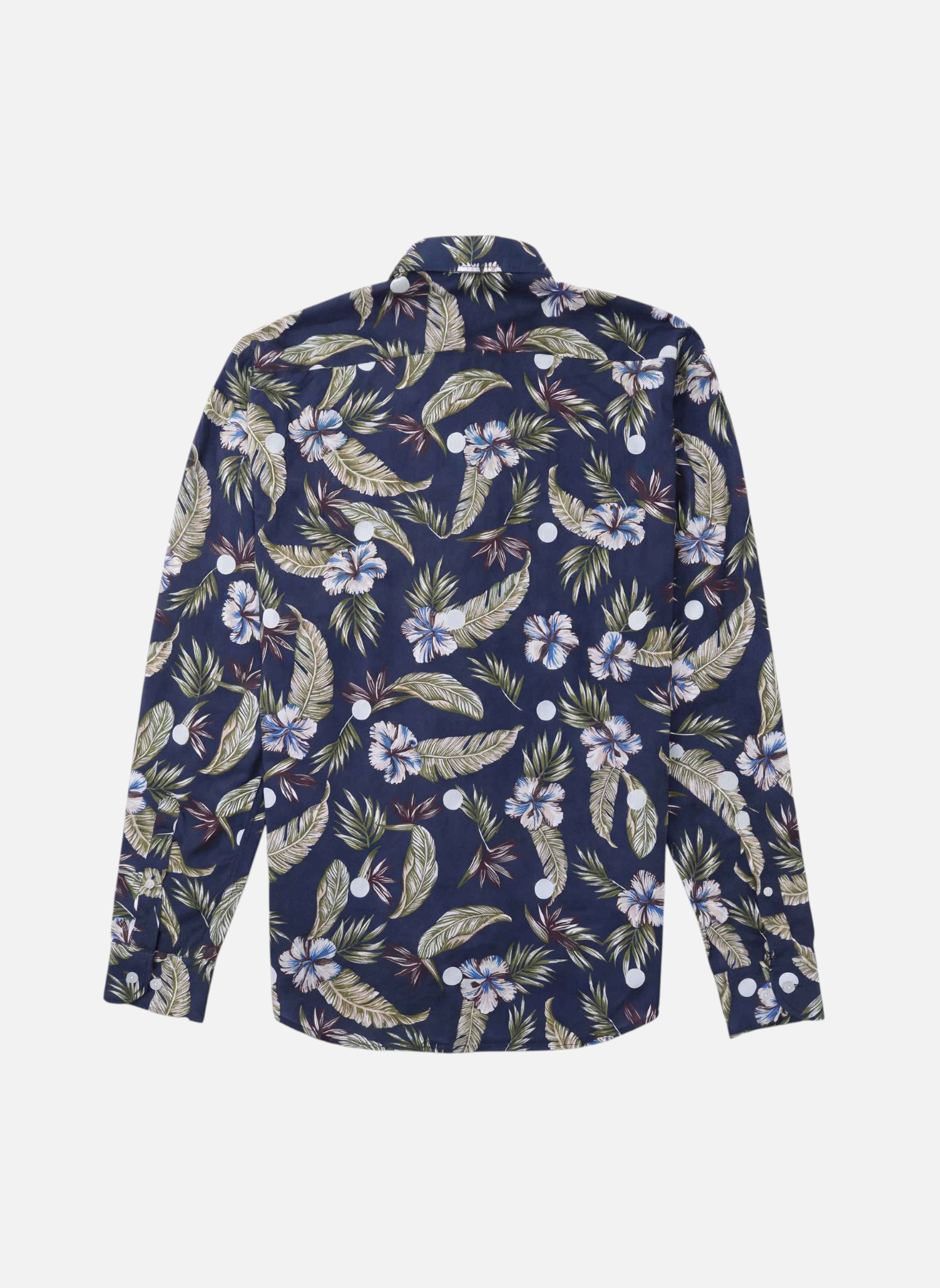 Serge Blanco Chemises Chemise ML homme bleu | Sarenza France