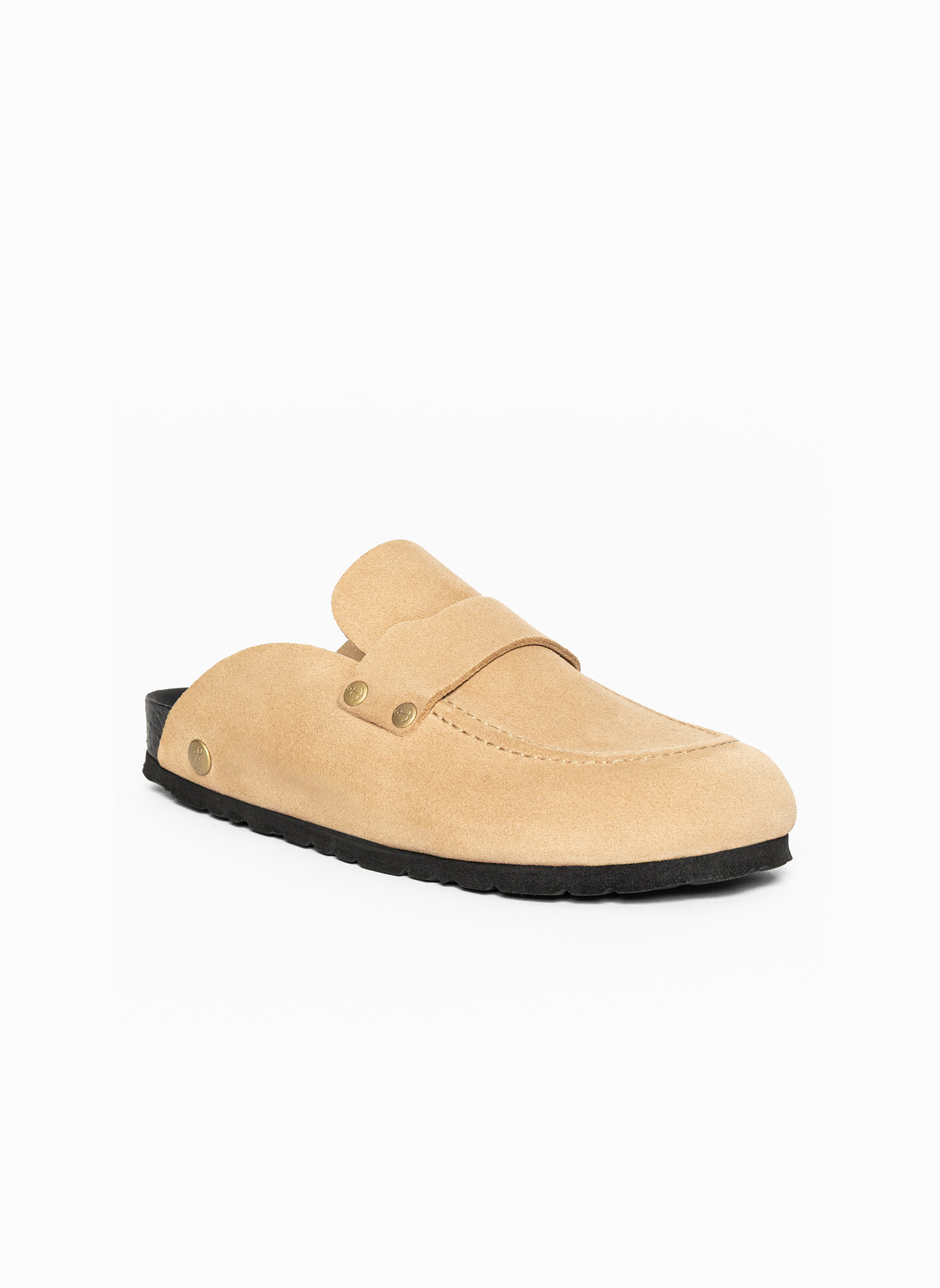 Bayton Mules MILKY femme beige | Sarenza France