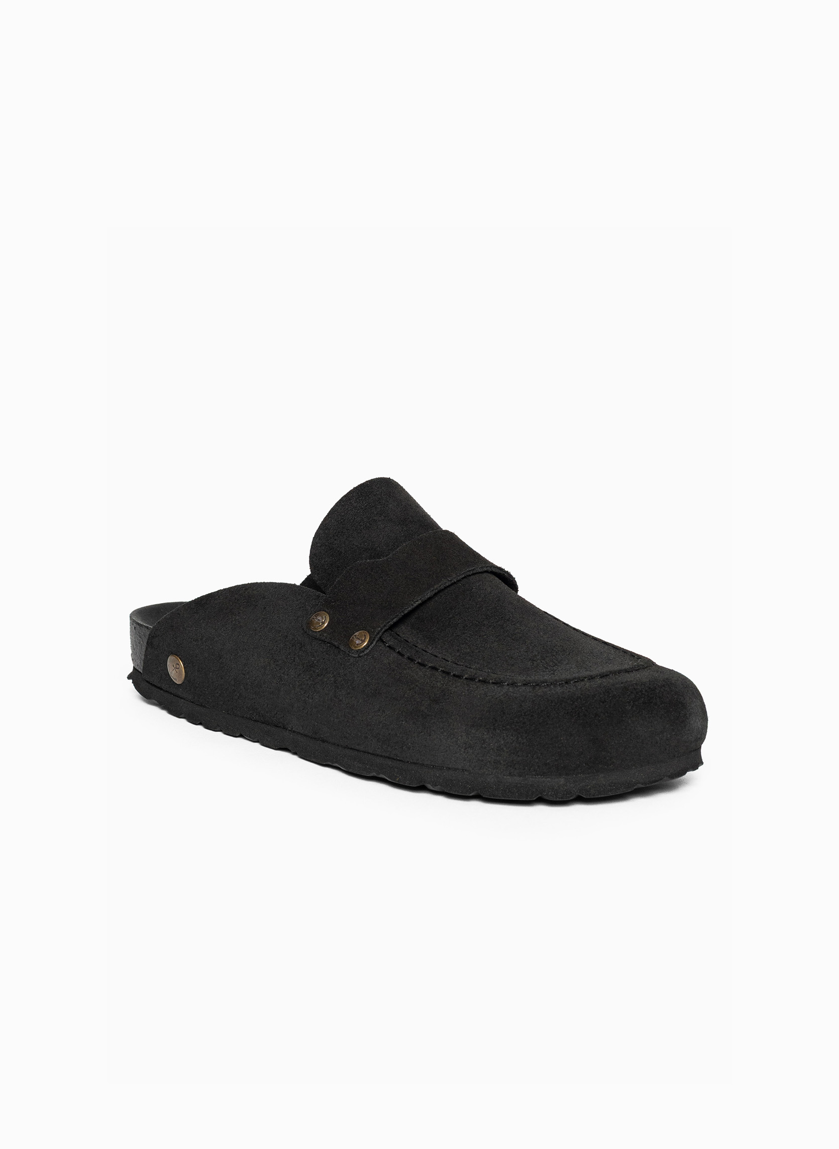 Bayton Mules MILKY homme noir | Sarenza France