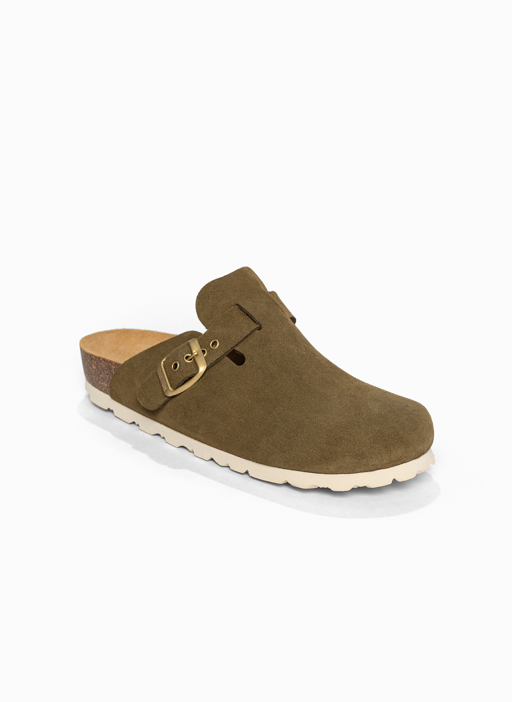 Bayton Mules MILKY femme vert | Sarenza France