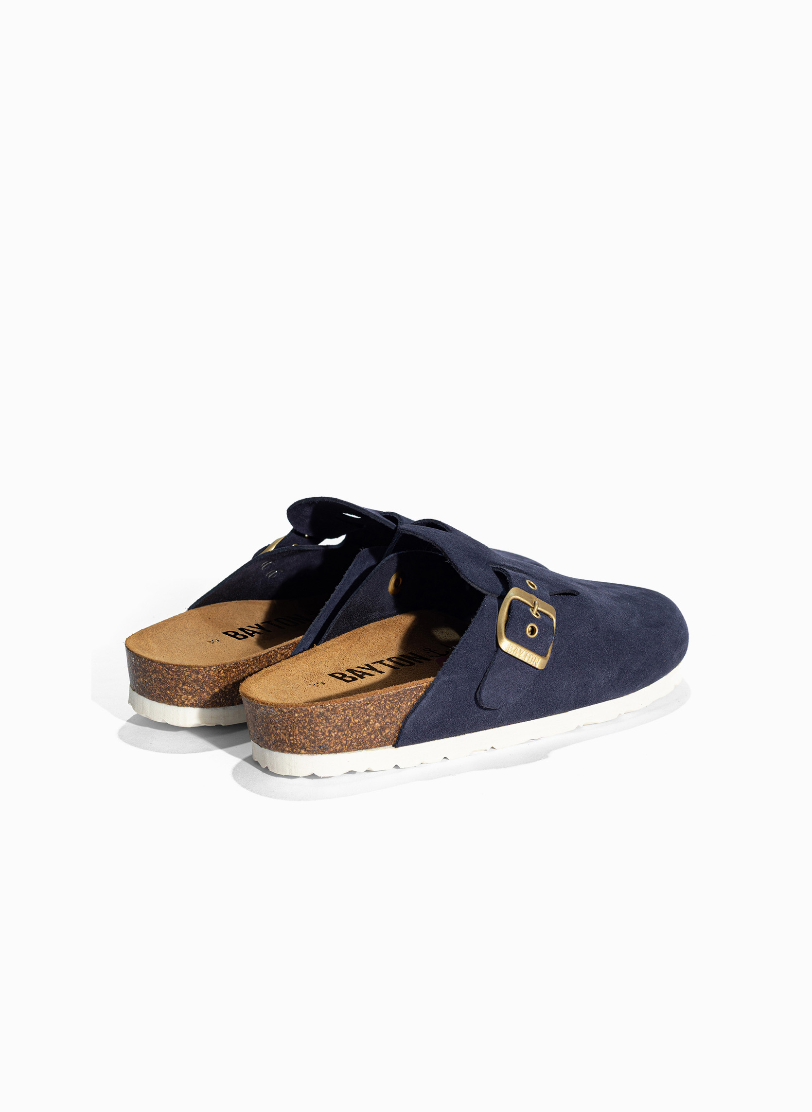 Bayton Mules MILKY femme bleu | Sarenza France