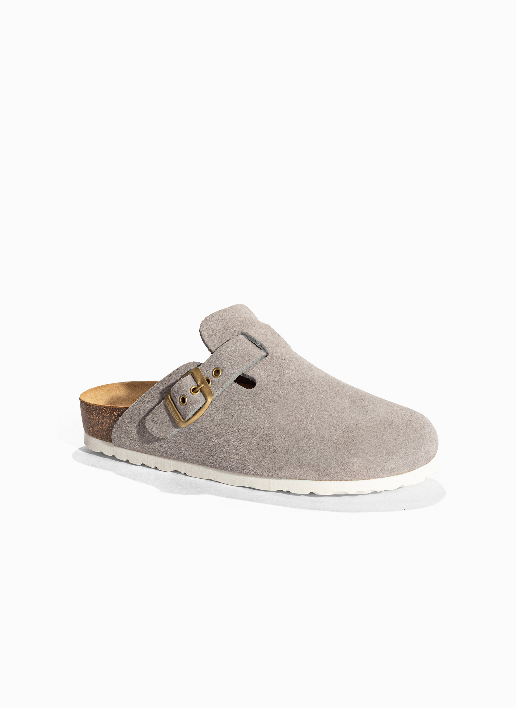 Bayton Mules MILKY femme gris | Sarenza France