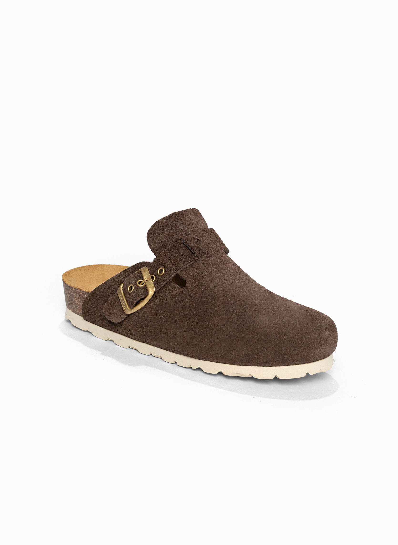 Bayton Mules MILKY femme marron | Sarenza France