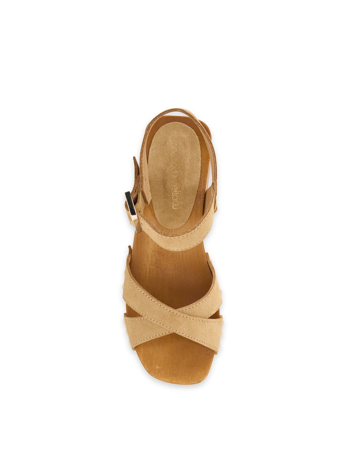 Mellow Yellow Sandales NAIS femme beige | Sarenza France