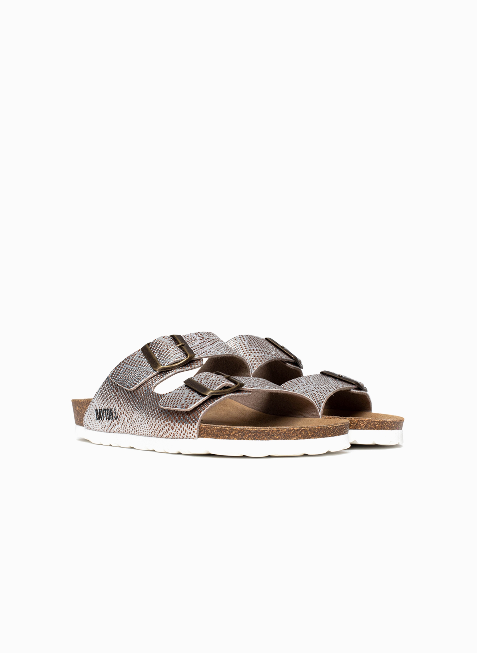 Bayton Sandales ATLAS femme argent | Sarenza France