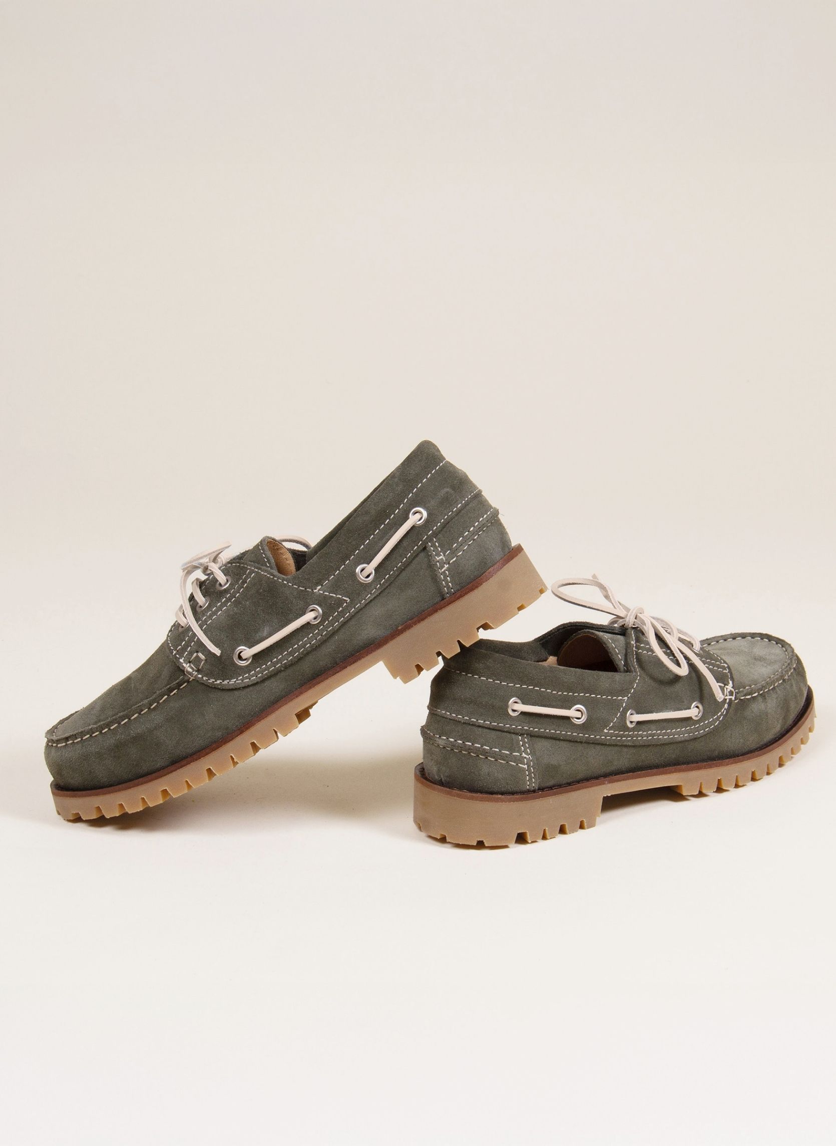 JULES & JENN Chaussures bateaux Chaussures bateau Milo homme vert ...
