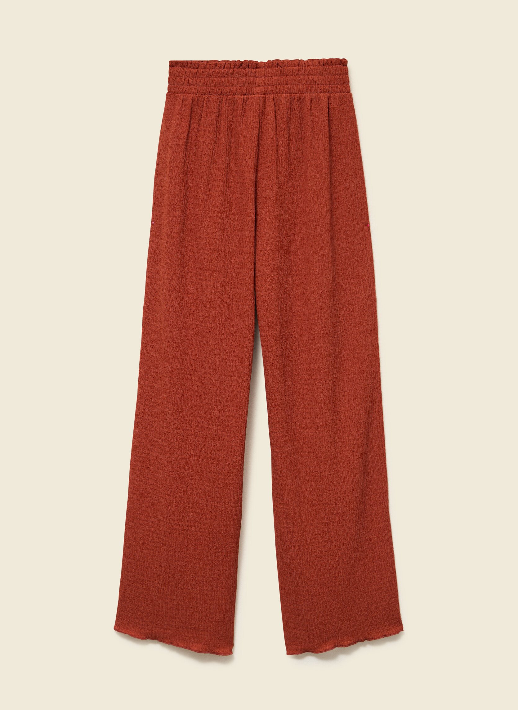 Bonobo Pantalons droit SMOCKPAN2#F femme marron | Sarenza France