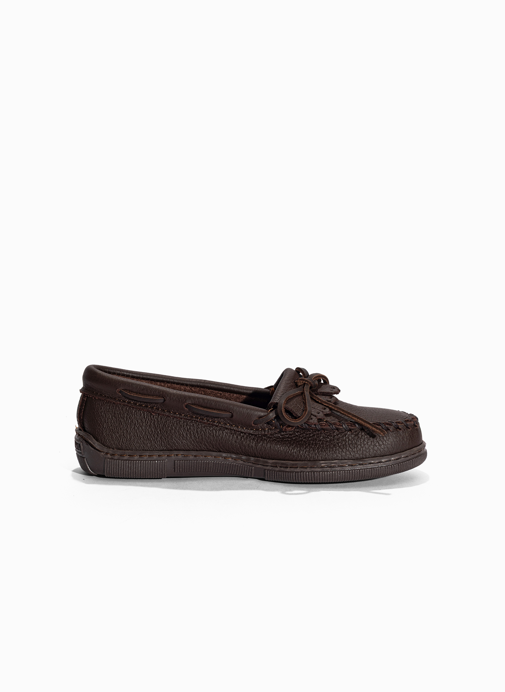 Minnetonka Mocassins Moosehide Kilty femme marron | Sarenza France