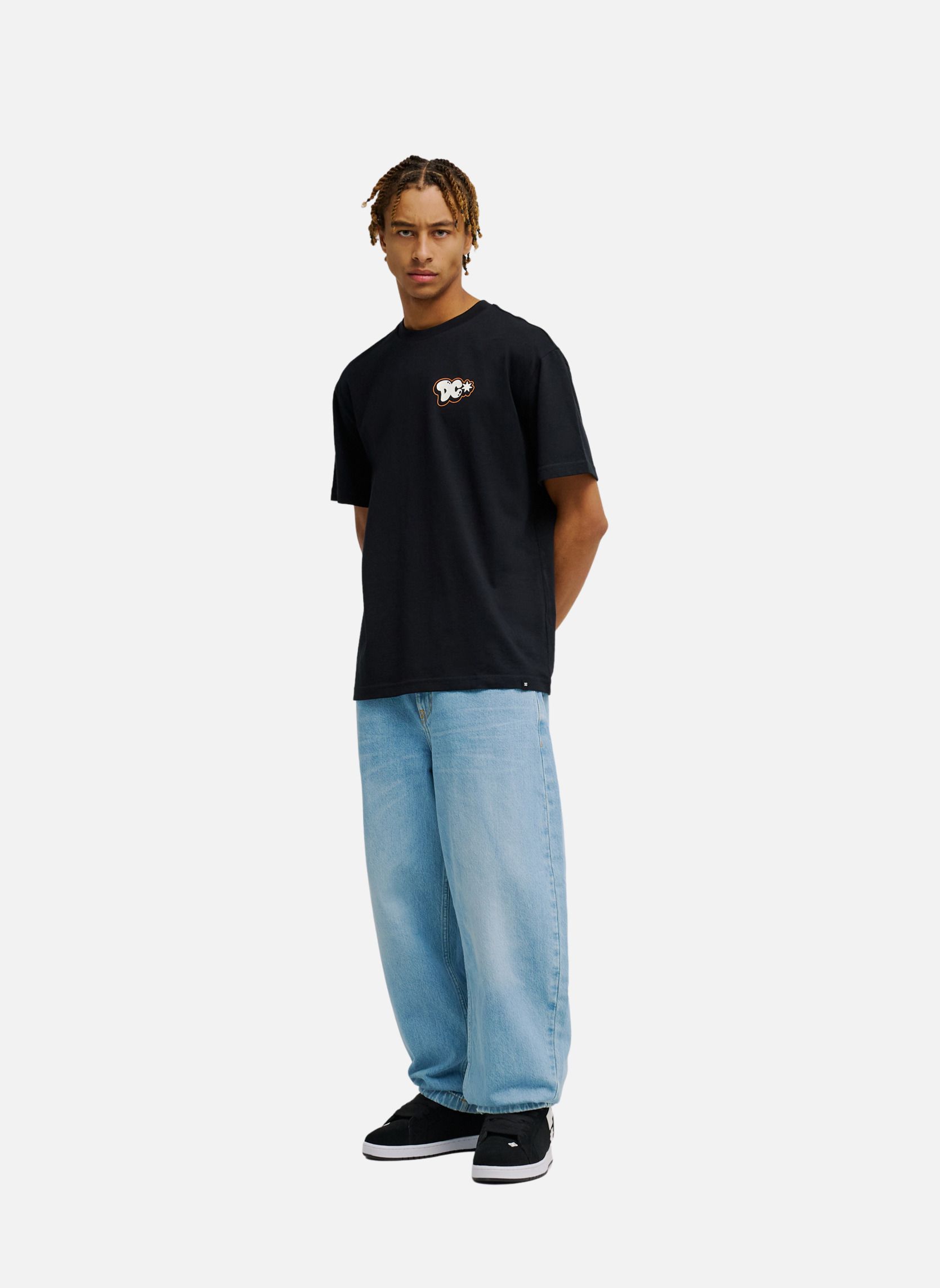 DC Shoes Tee-shirts DC Throw Up homme noir | Sarenza France
